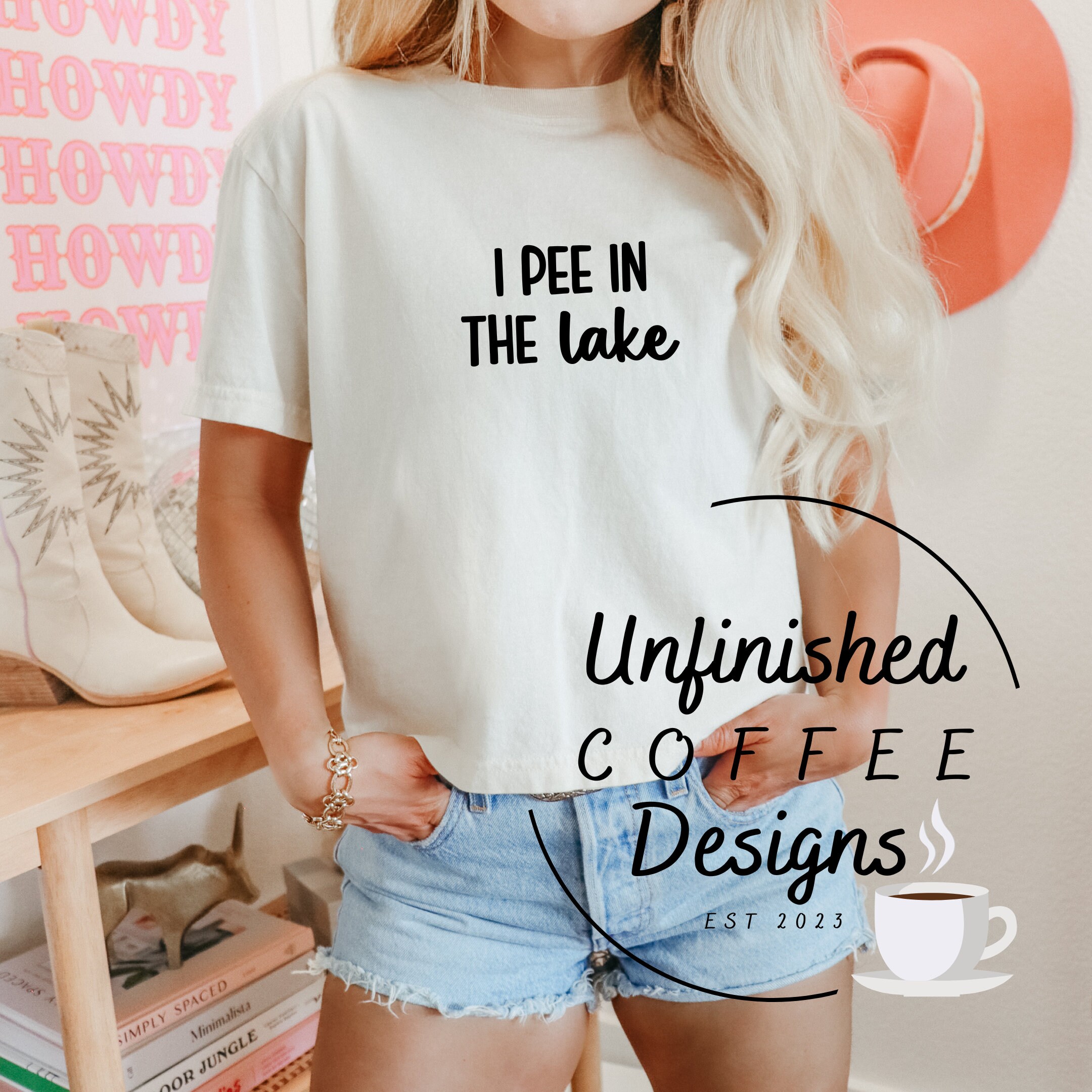 I Pee in the Lake SVG, Lake Life Design (digital Download) - Etsy