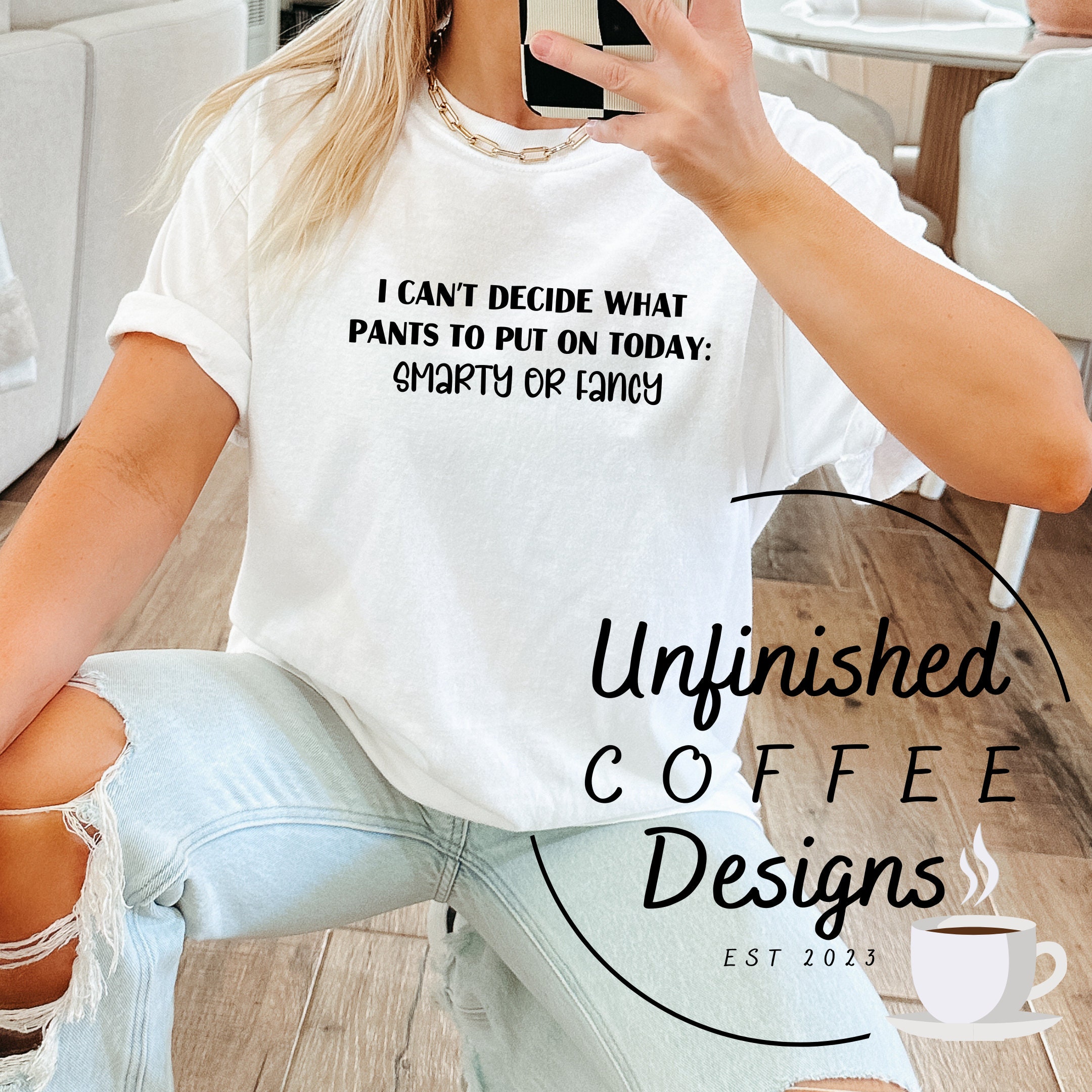 I Don't Know What Pants to Put on Today Smarty or Fancy SVG PNG, Smarty ...