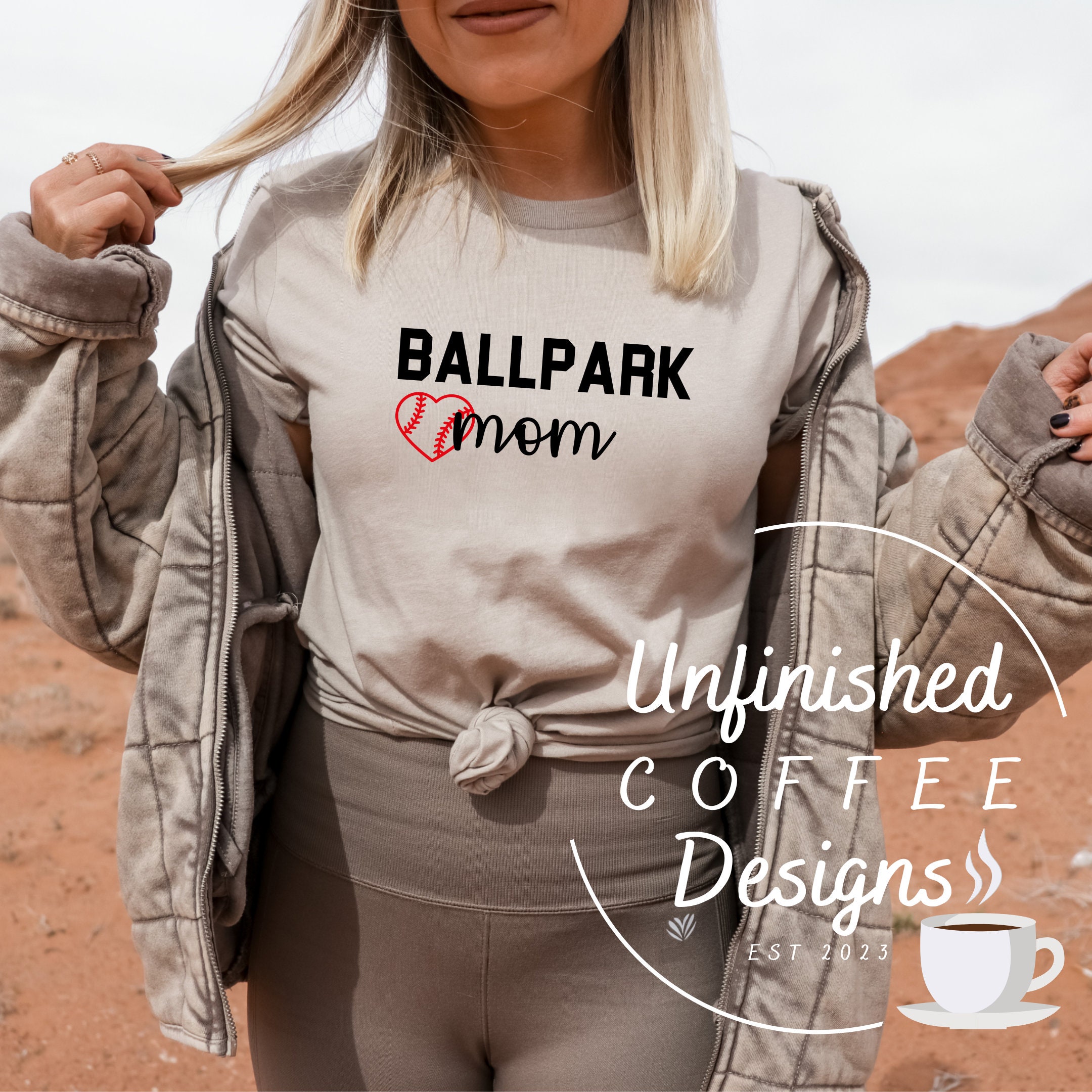 Ballpark Mom SVG PNG, Baseball Mom Svg, Sports Life Svg, Sports Mom Svg ...