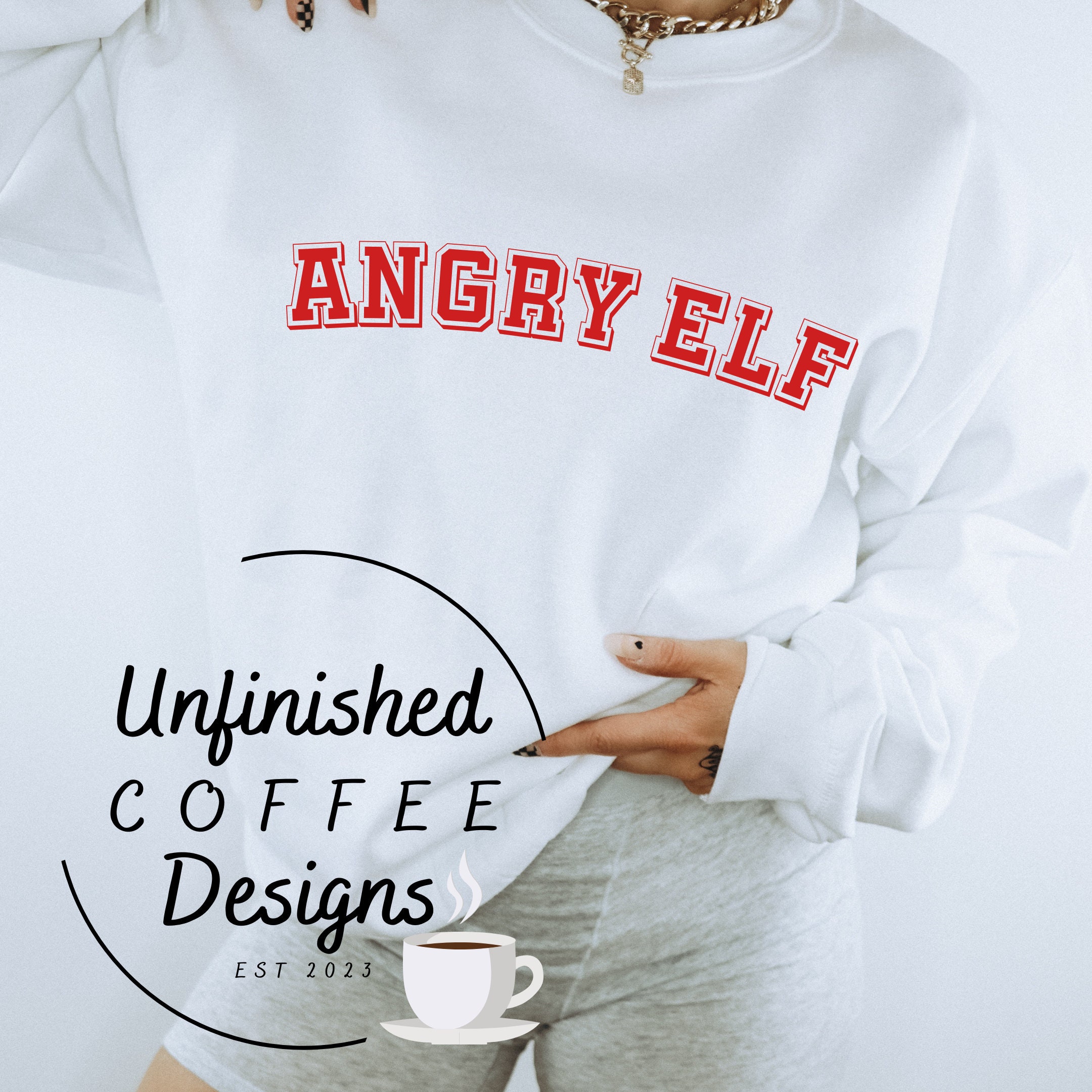 Angry Elf Svg Christmas Svg Holiday Svg Elf Movie Svg Merry Christmas ...