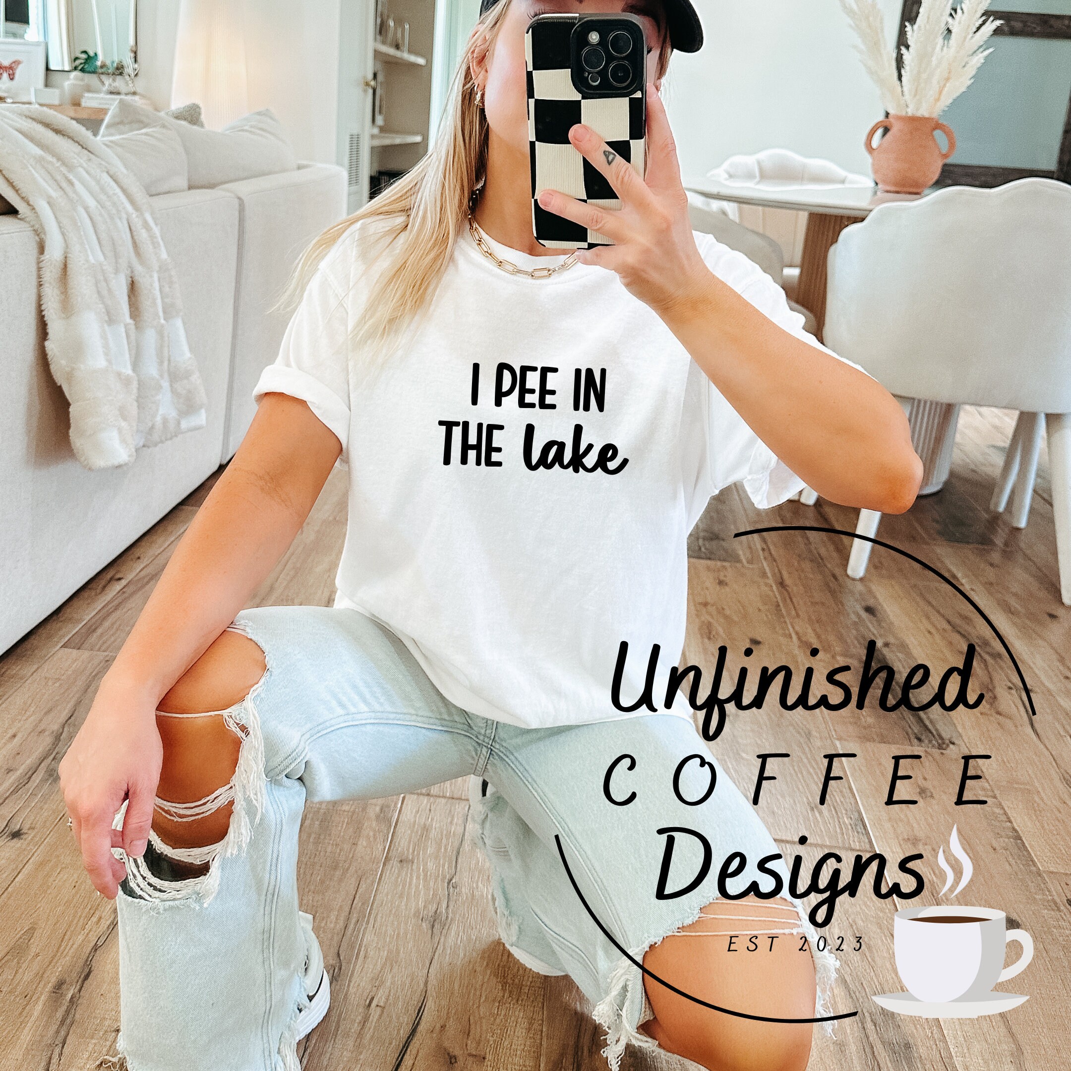 I Pee in the Lake SVG, Lake Life Design (digital Download) - Etsy
