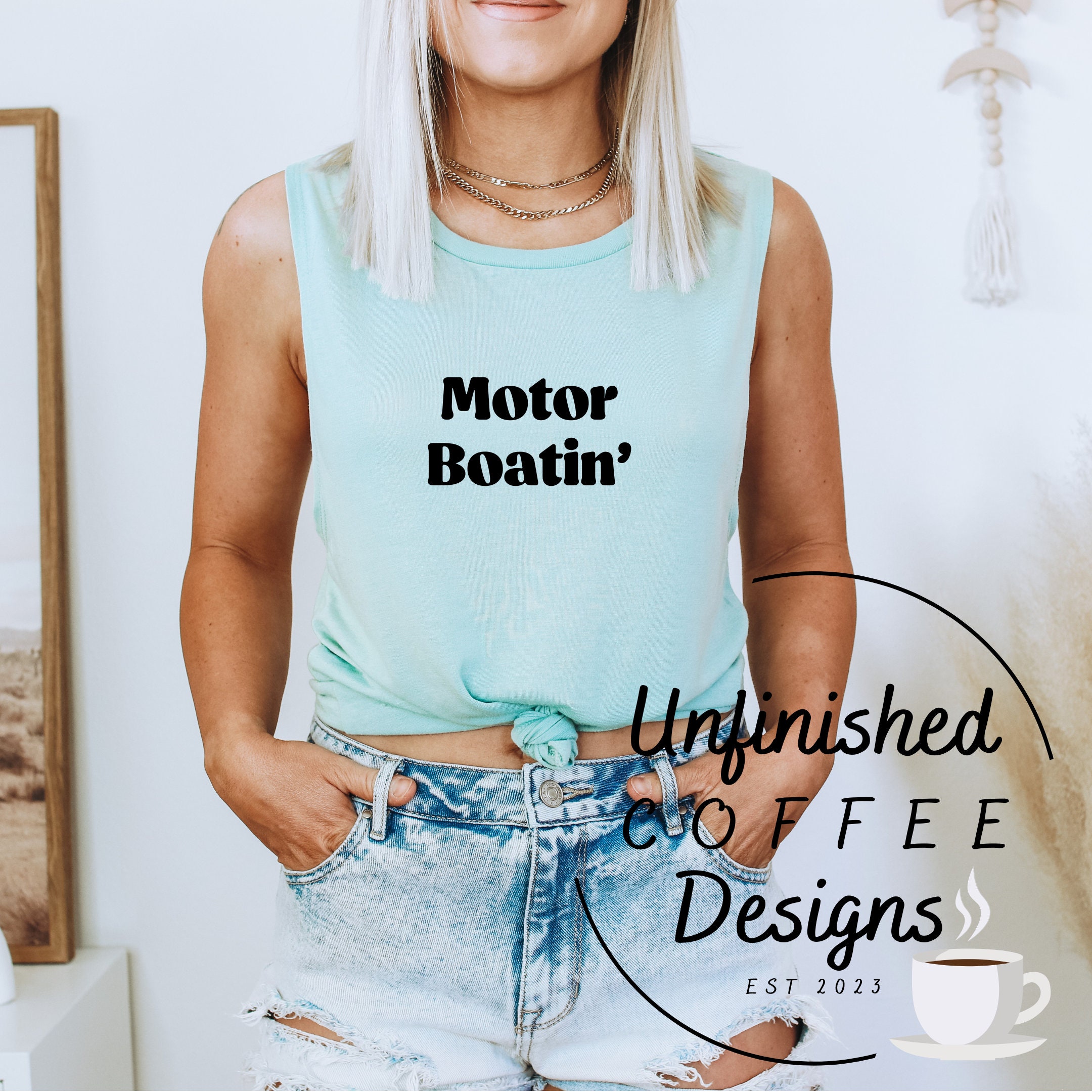 Motor Boatin SVG PNG, Summer Svg, Summertime Svg, Lake Life Svg, Lake ...