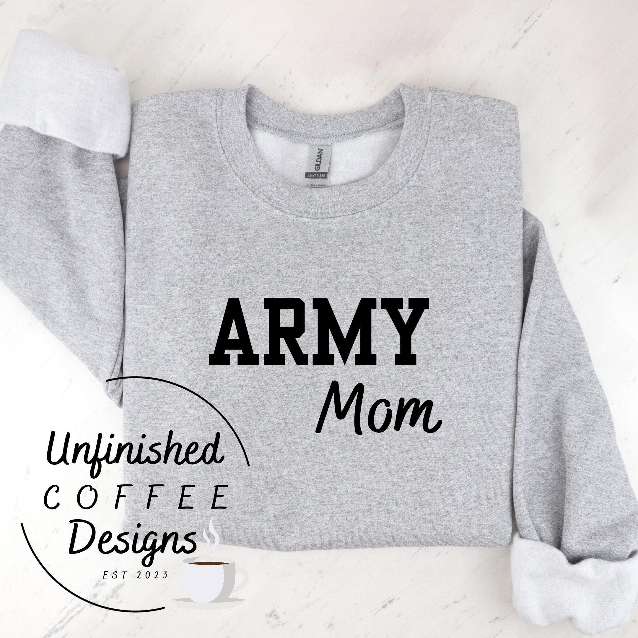 Proud Army Mom SVG PNG | Patriotic Military Design (digital Download ...