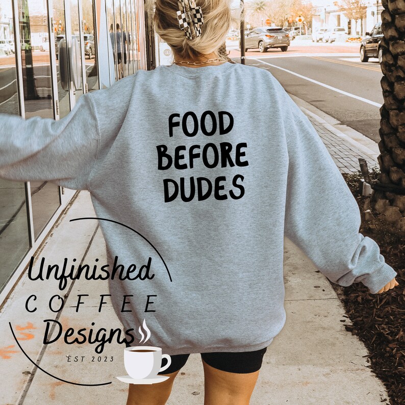 Food Before Dudes SVG PNG, Love Food Svg, Fries Before Guys Svg, Food ...