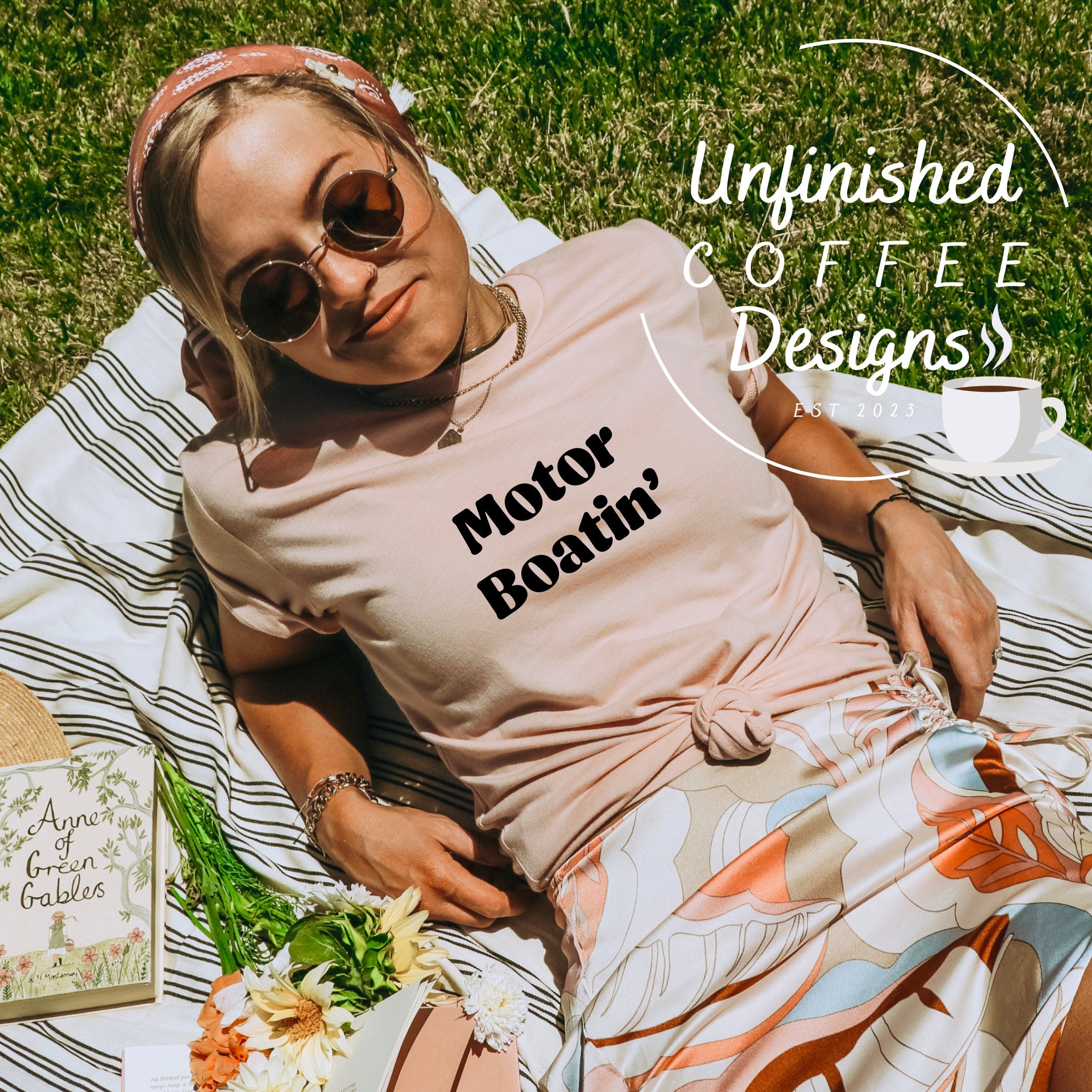 Motor Boatin SVG PNG, Summer Svg, Summertime Svg, Lake Life Svg, Lake ...