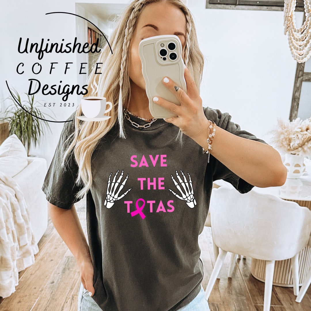 Save the Tatas SVG Png|breast Cancer Awareness Svg|breast Cancer Svg ...