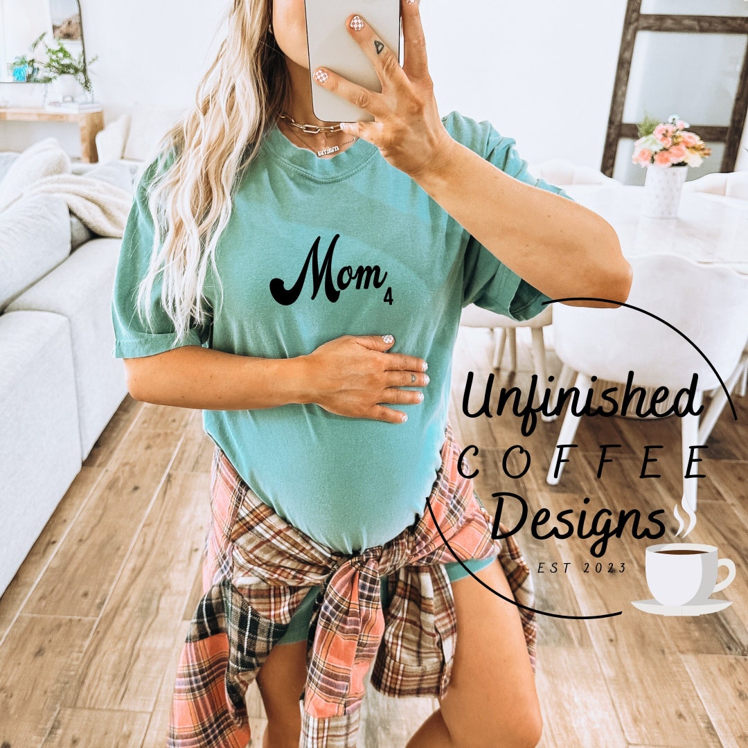 Mom of 4 SVG PNG, Mom 4 Svg, Mom Life Svg, Mom Svg, Mama Svg ...