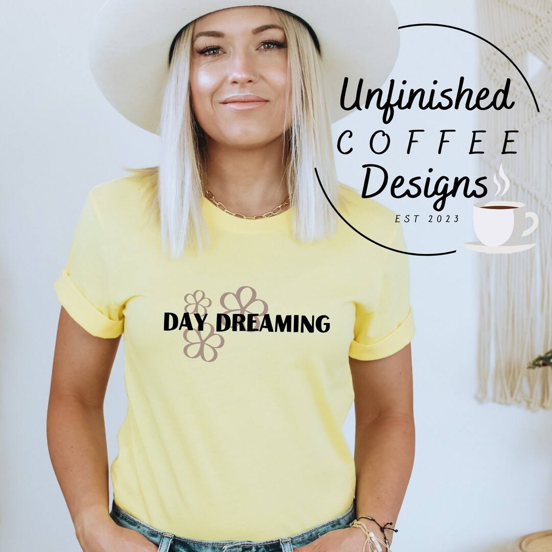 Day Dreaming SVG, Flower Clipart, Motivational Design (digital Download ...