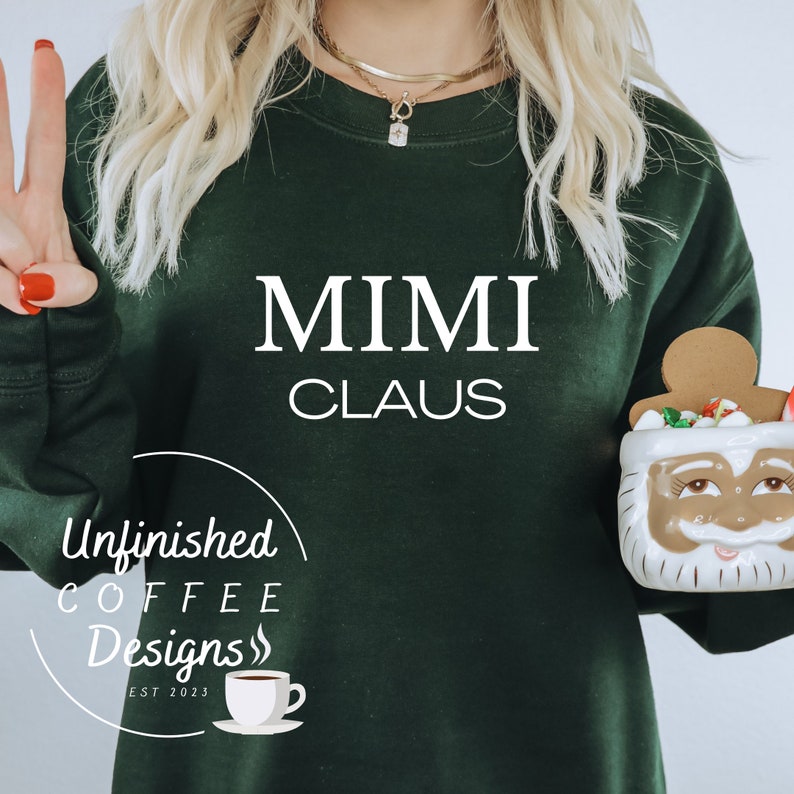 Mimi Claus SVG PNG | Mimi Svg| Grandma Svg| Santa Claus Svg| Christmas ...