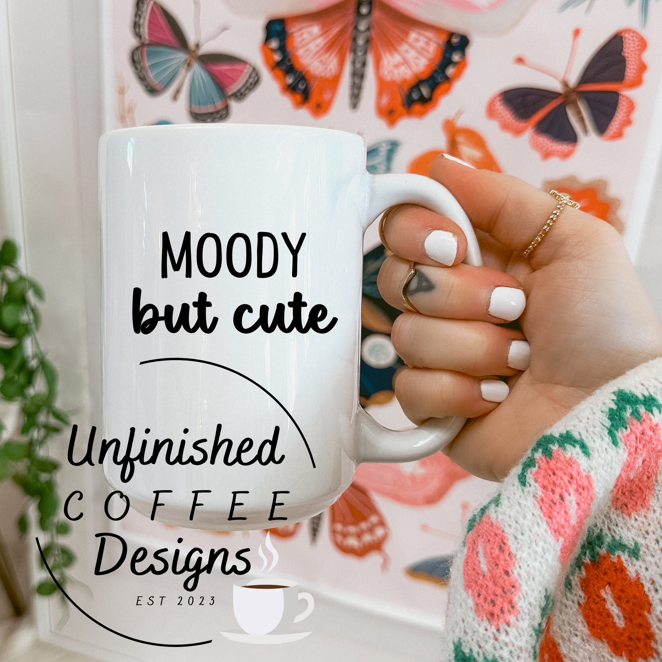 Moody but Cute SVG PNG, Moody Svg, Just a Little Moody Svg, a Little ...
