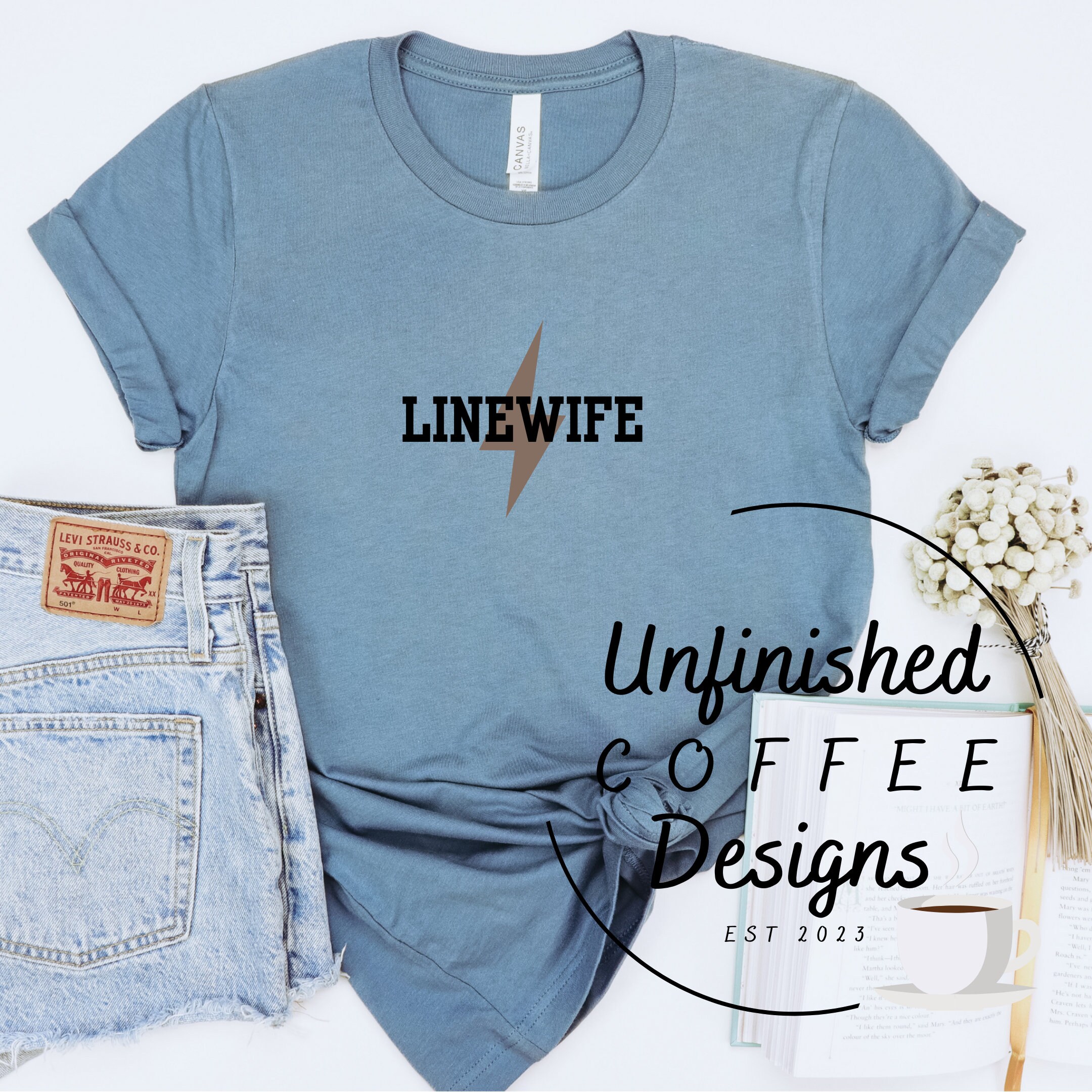 Linewife SVG PNG, Lineman Wife Svg, Lightning Bolt Svg, Lineman Svg ...