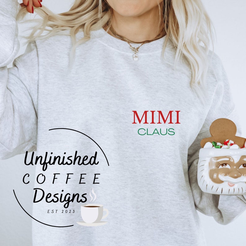 Mimi Claus SVG PNG Mimi Svg Grandma Svg Santa Claus Svg Christmas Svg ...