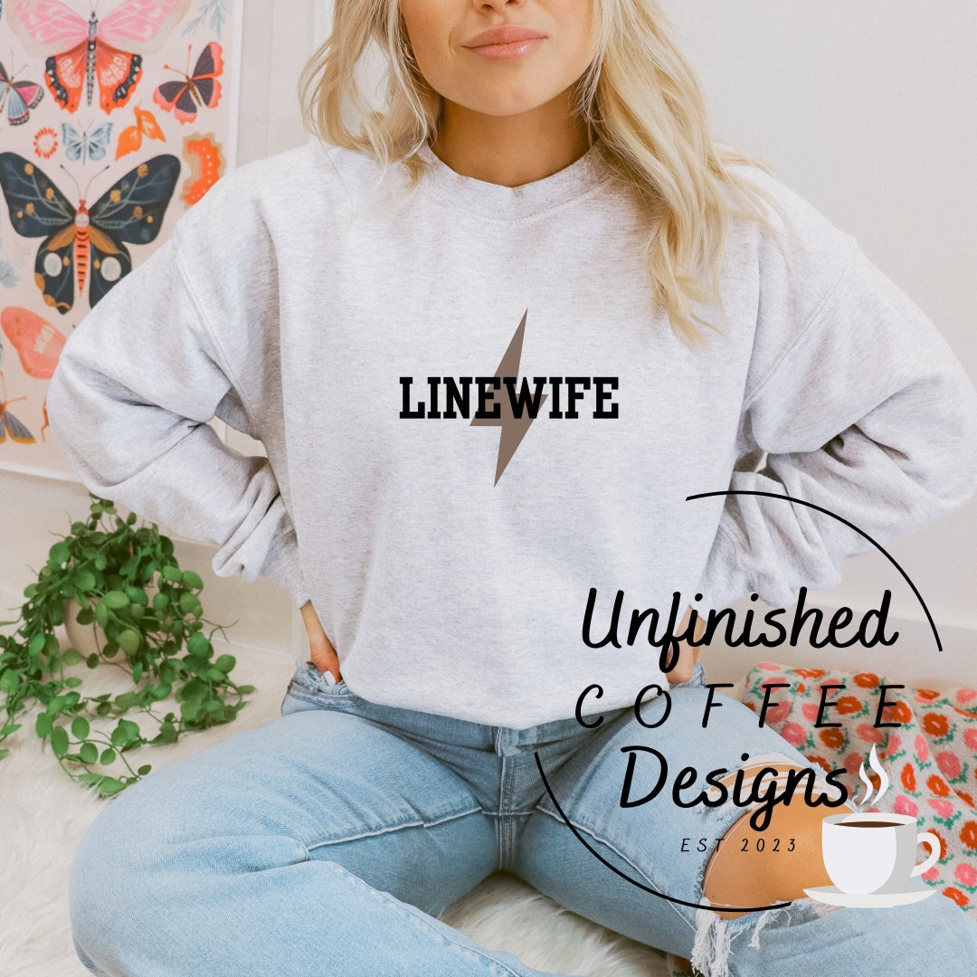 Linewife SVG PNG, Lineman Wife Svg, Lightning Bolt Svg, Lineman Svg ...