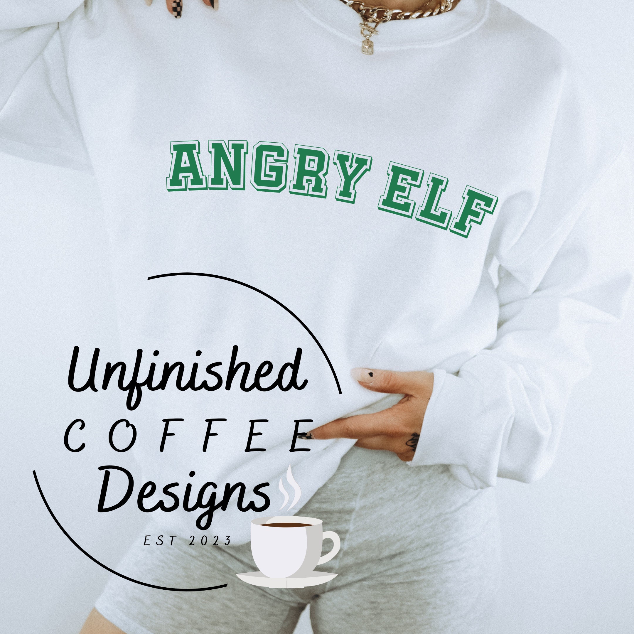 Angry Elf Svg Christmas Svg Holiday Svg Elf Movie Svg Merry Christmas ...