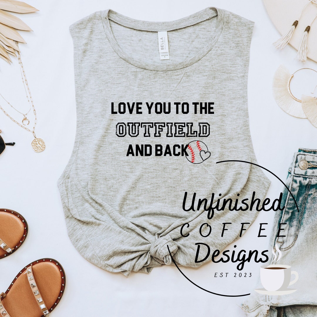 Love You to the Outfield and Back SVG PNG, Baseball Svg, Baseball Mom ...