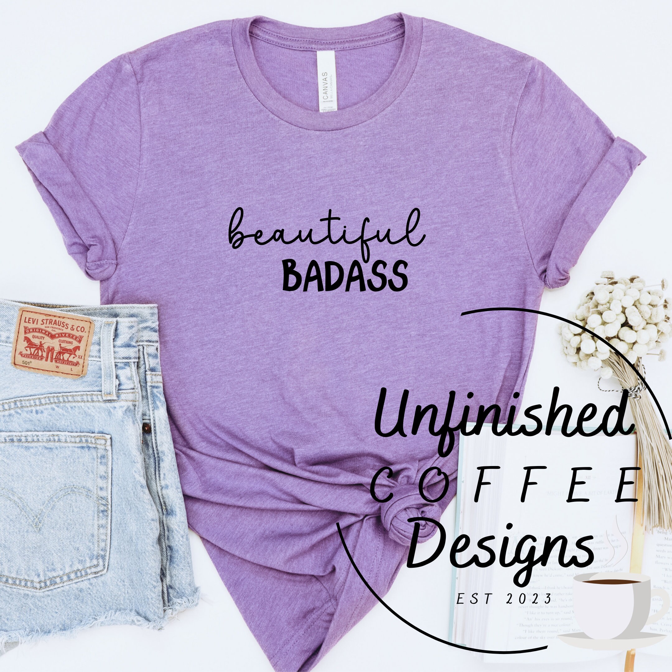 Beautiful Badass SVG PNG, Beautiful Svg, Badass Svg, Boss Babe Svg ...