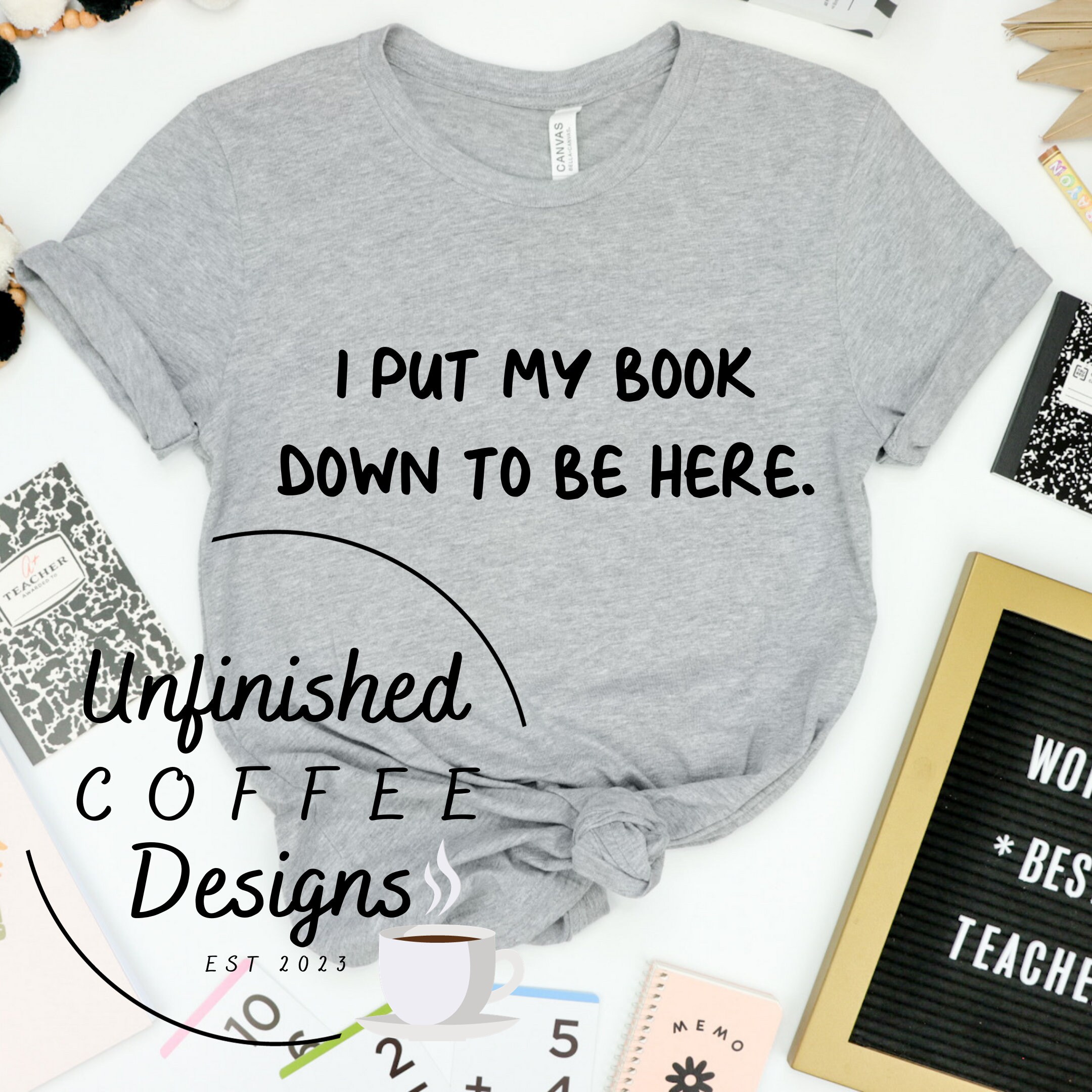 I Put My Book Down to Be Here SVG PNG| Book Lover Svg| Reading Svg ...