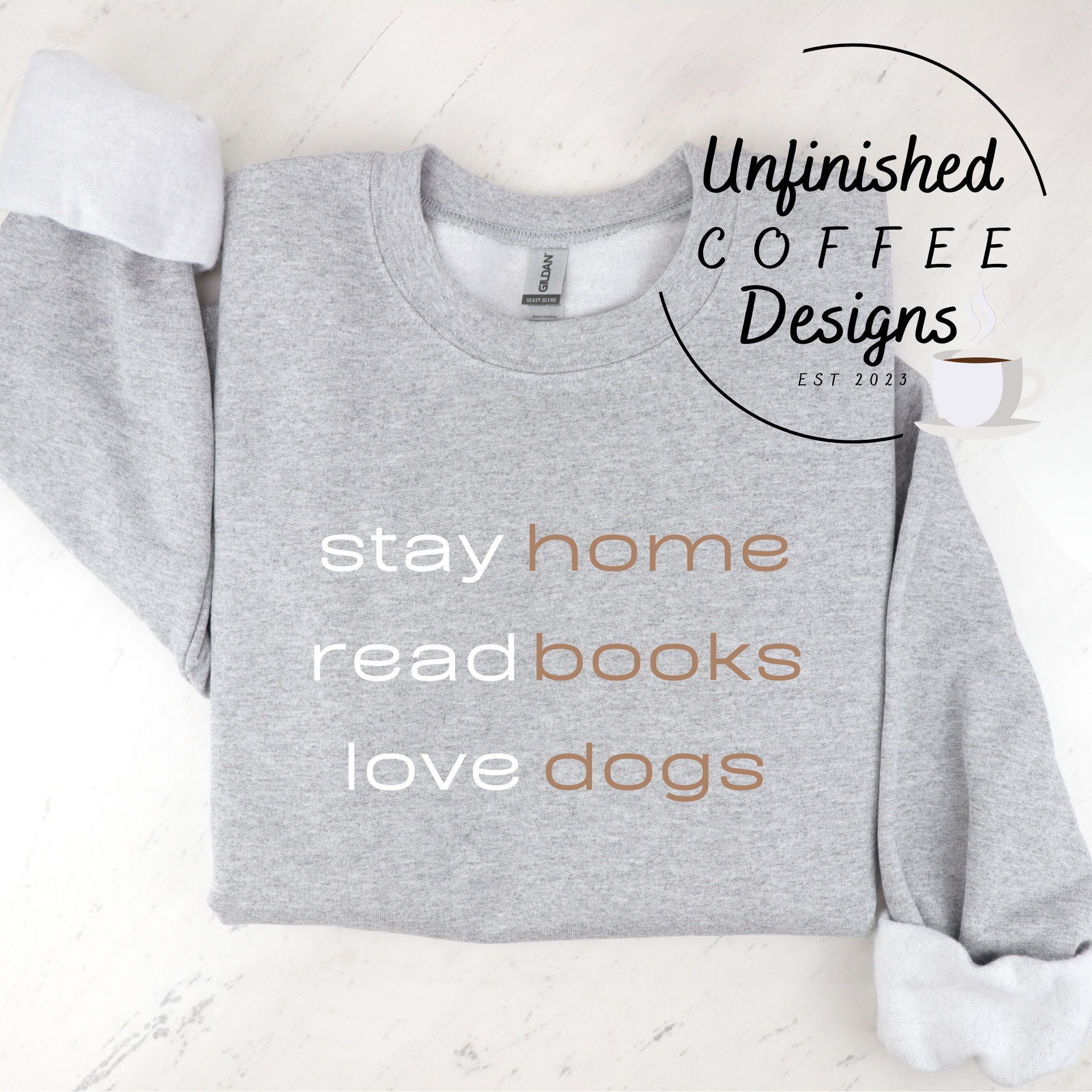 Stay Home Read Books Love Dogs SVG Png|book Lover Svg|dog Lover Svg ...