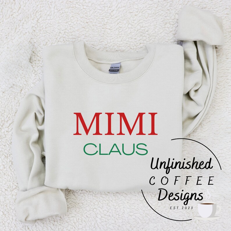 Mimi Claus SVG PNG | Mimi Svg| Grandma Svg| Santa Claus Svg| Christmas ...