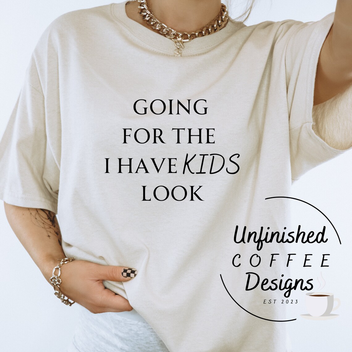 I Have Kids Look SVG PNG | Mom Life Design (digital Download) - Etsy
