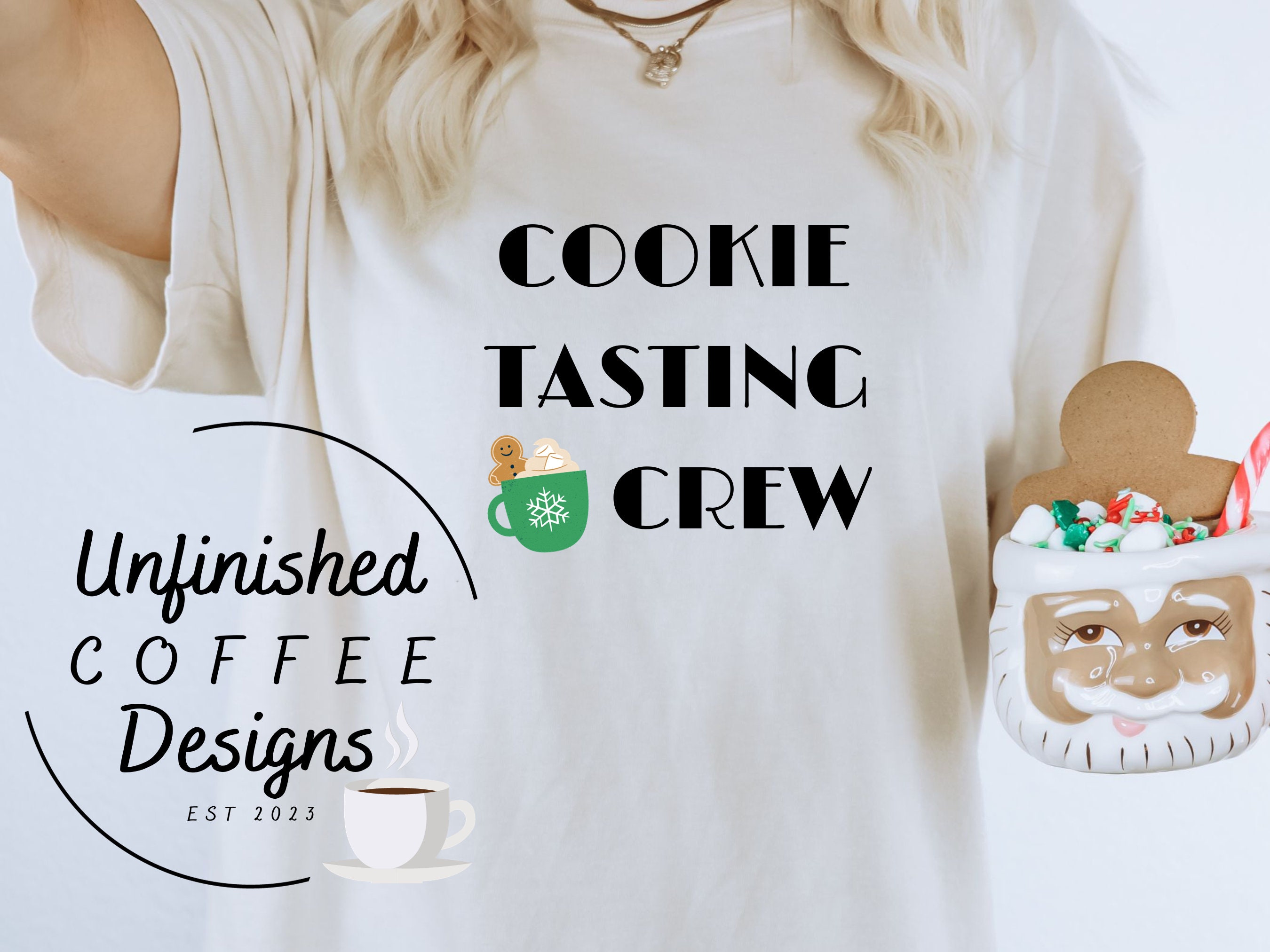 Cookie Tasting Crew Svgcookie Baking Crew Svgchristmas - Etsy