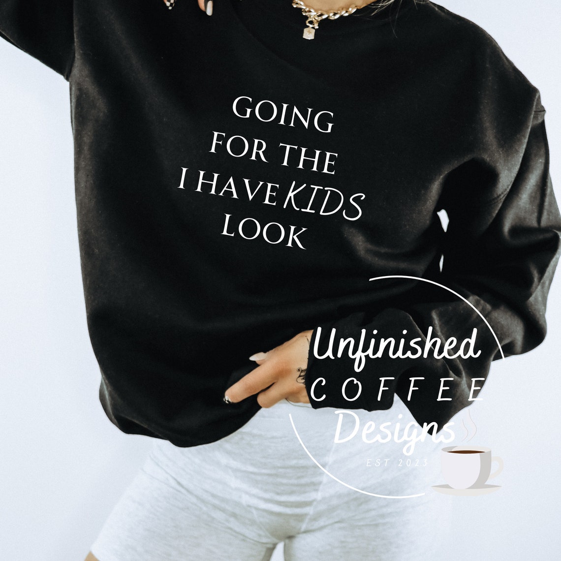 I Have Kids Look SVG PNG | Mom Life Design (digital Download) - Etsy