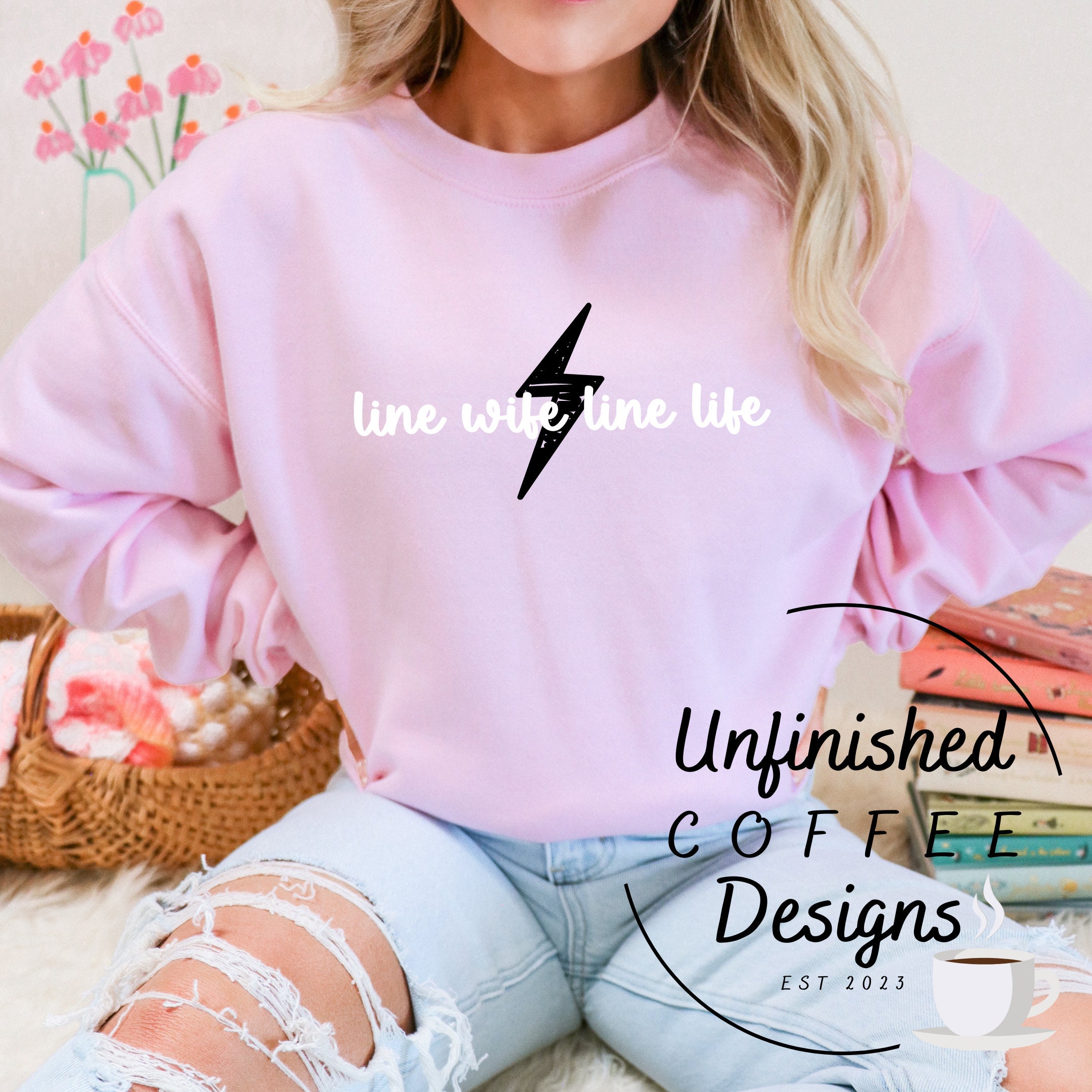 Line Wife Line Life SVG PNG, Linewife Svg, Lineman Svg, Lineman Wife ...