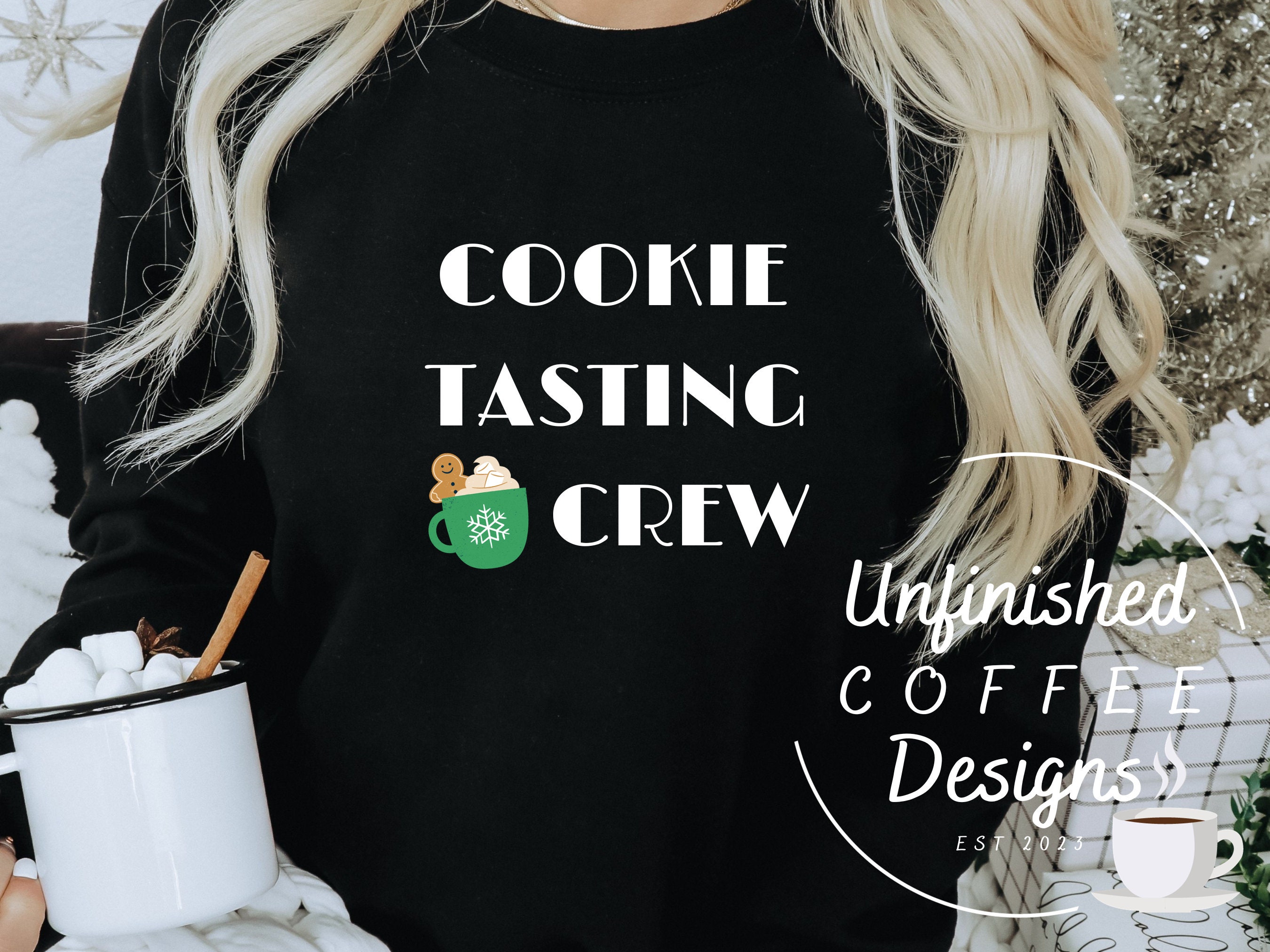 Cookie Tasting Crew Svgcookie Baking Crew Svgchristmas - Etsy