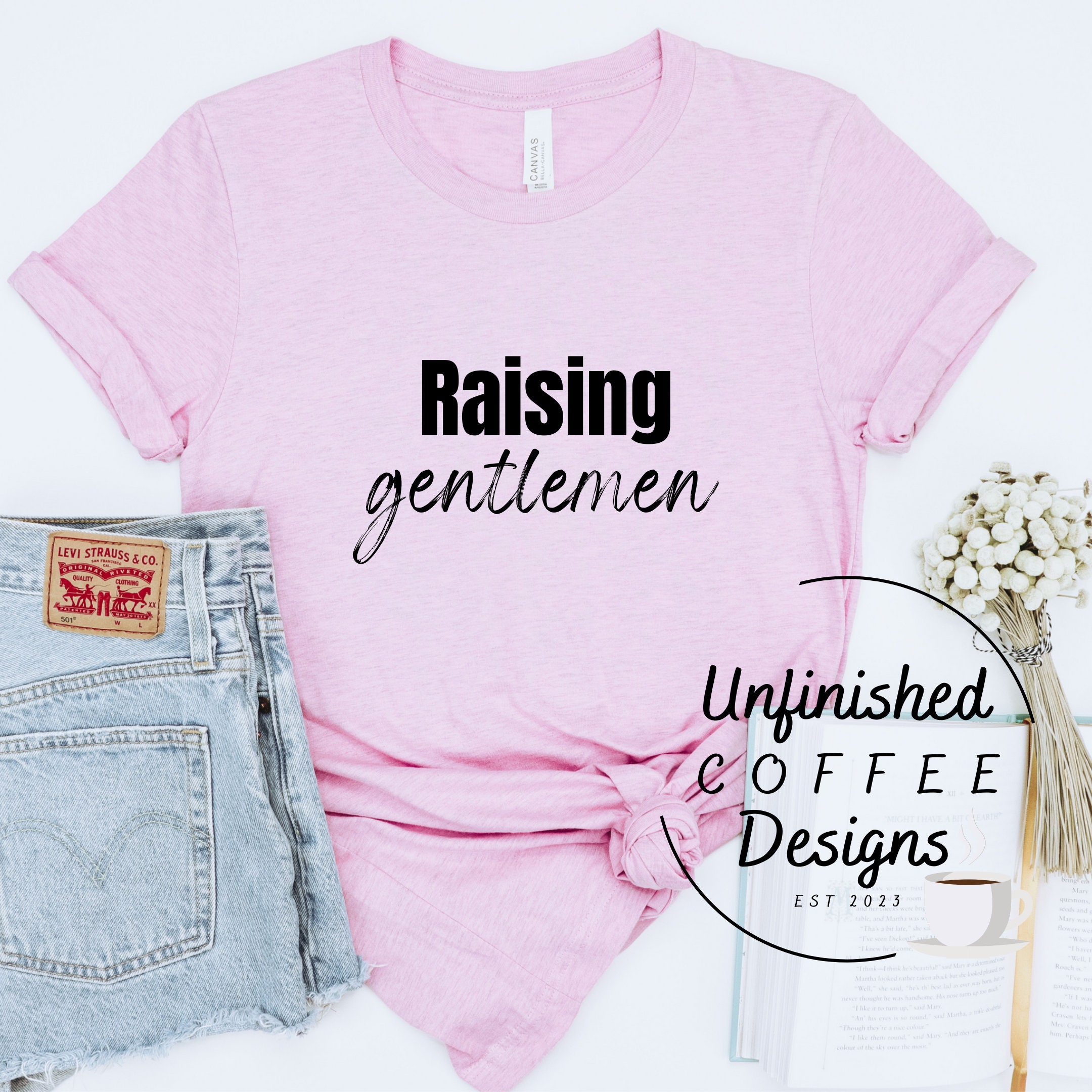 Raising Gentlemen SVG | Boy Mom Life PNG (digital Download) - Etsy