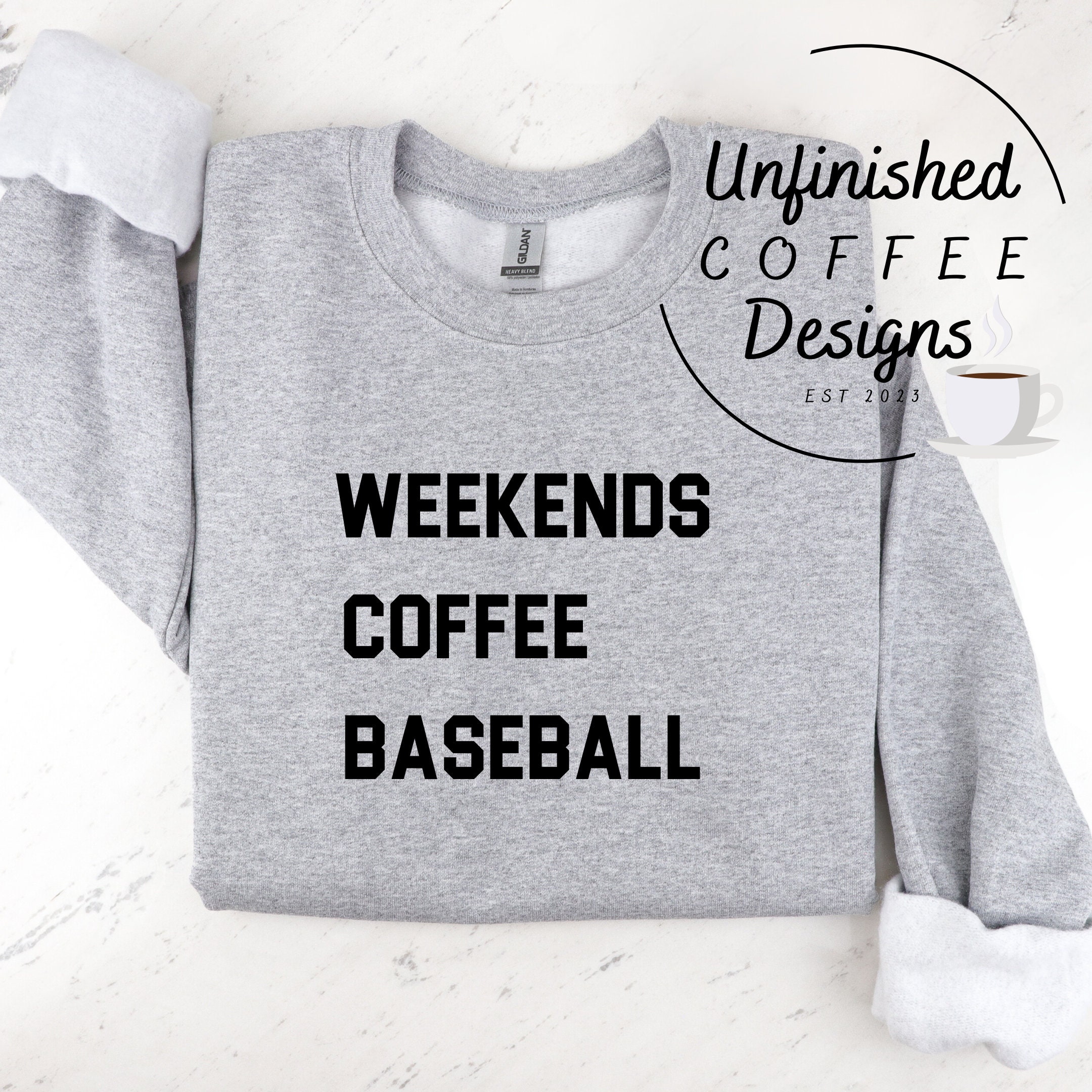Weekends Coffee Baseball SVG PNG, Baseball Mom Svg, Baseball Life Svg ...