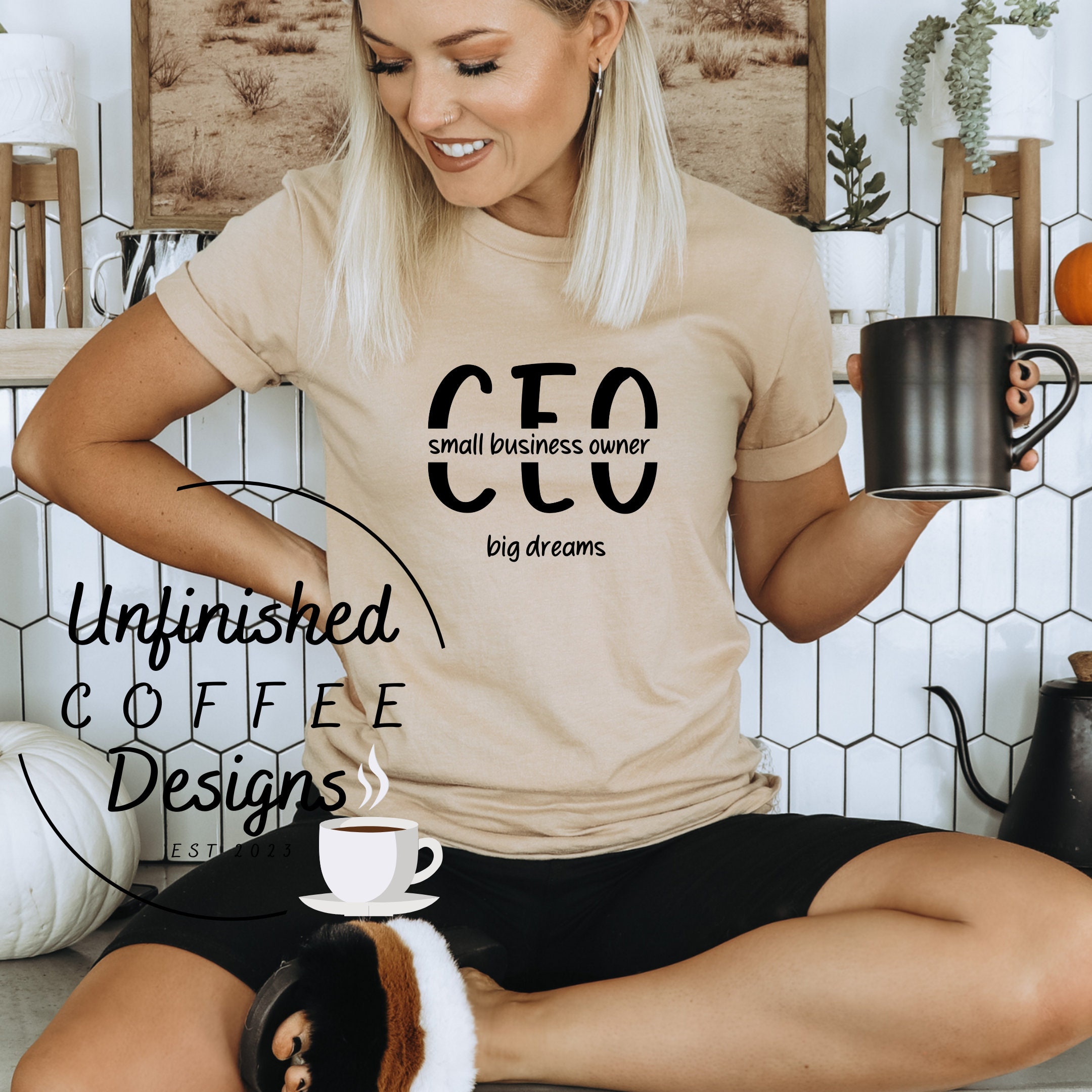 CEO Small Business Owner Big Dreams SVG PNG, Boss Babe Svg, Boss Lady ...