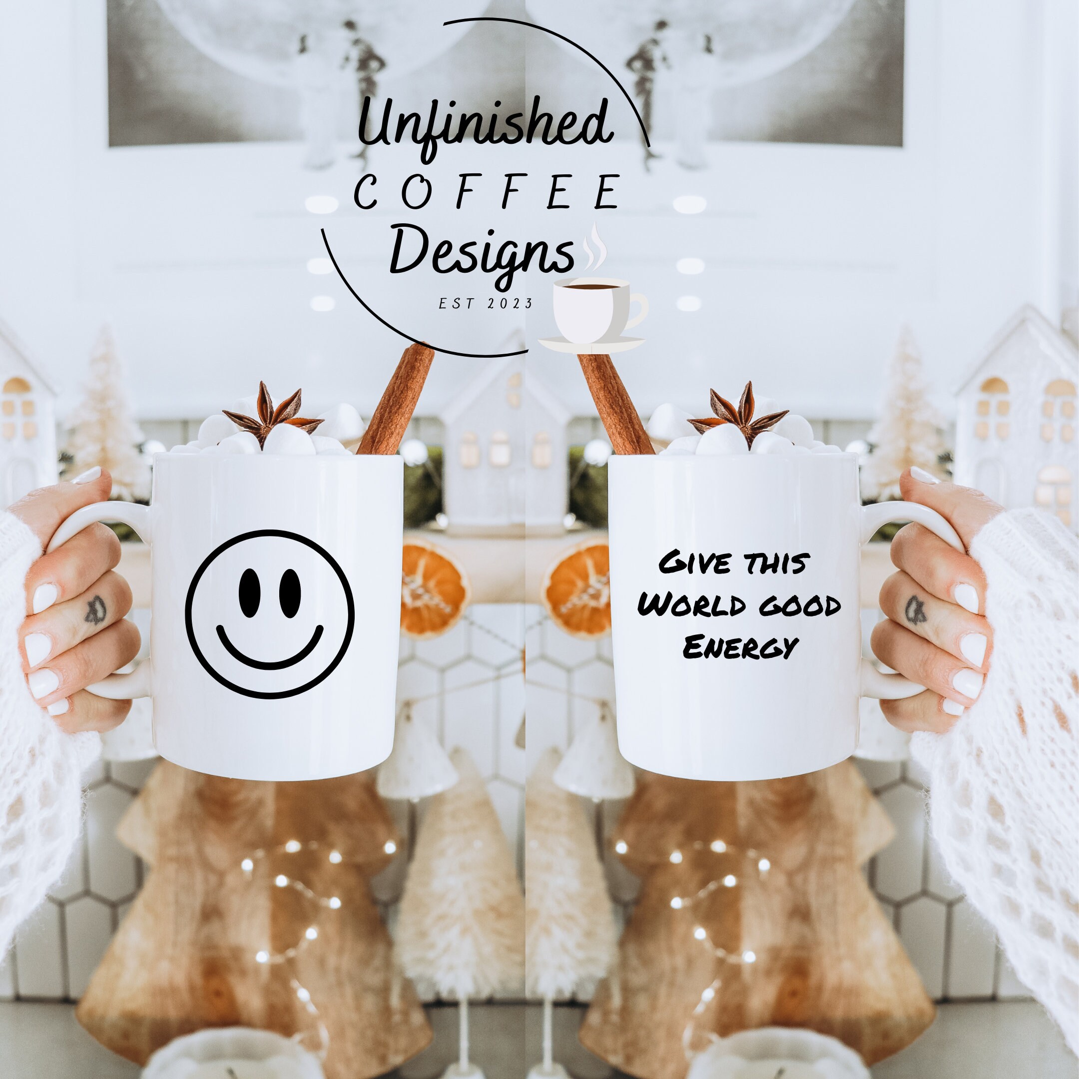 Smiley Face Clipart SVG PNG | Good Energy Design (digital Download) - Etsy