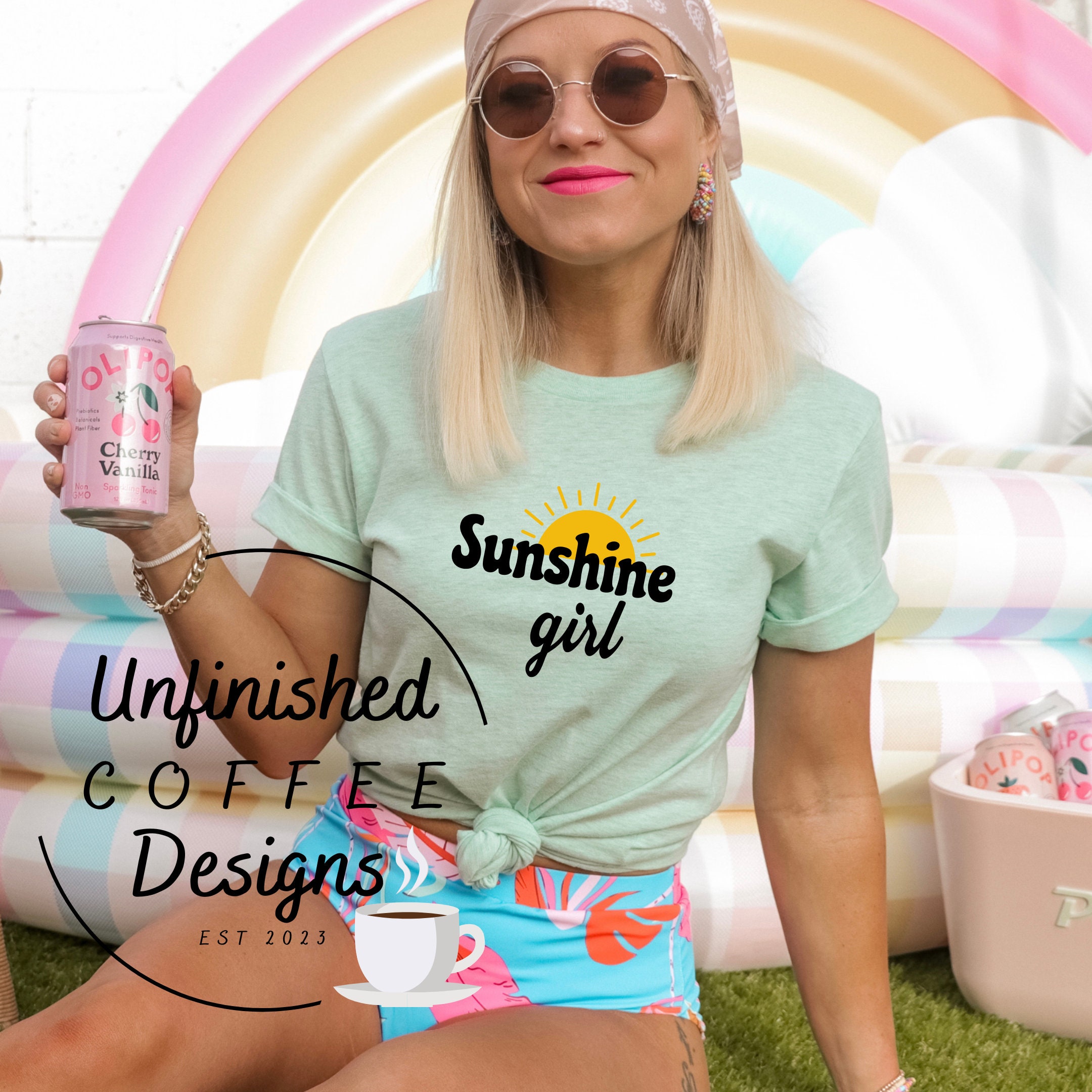 Sunshine Girl SVG PNG, Sunshine Svg, Summer Svg, Summertime Svg, Tanned ...