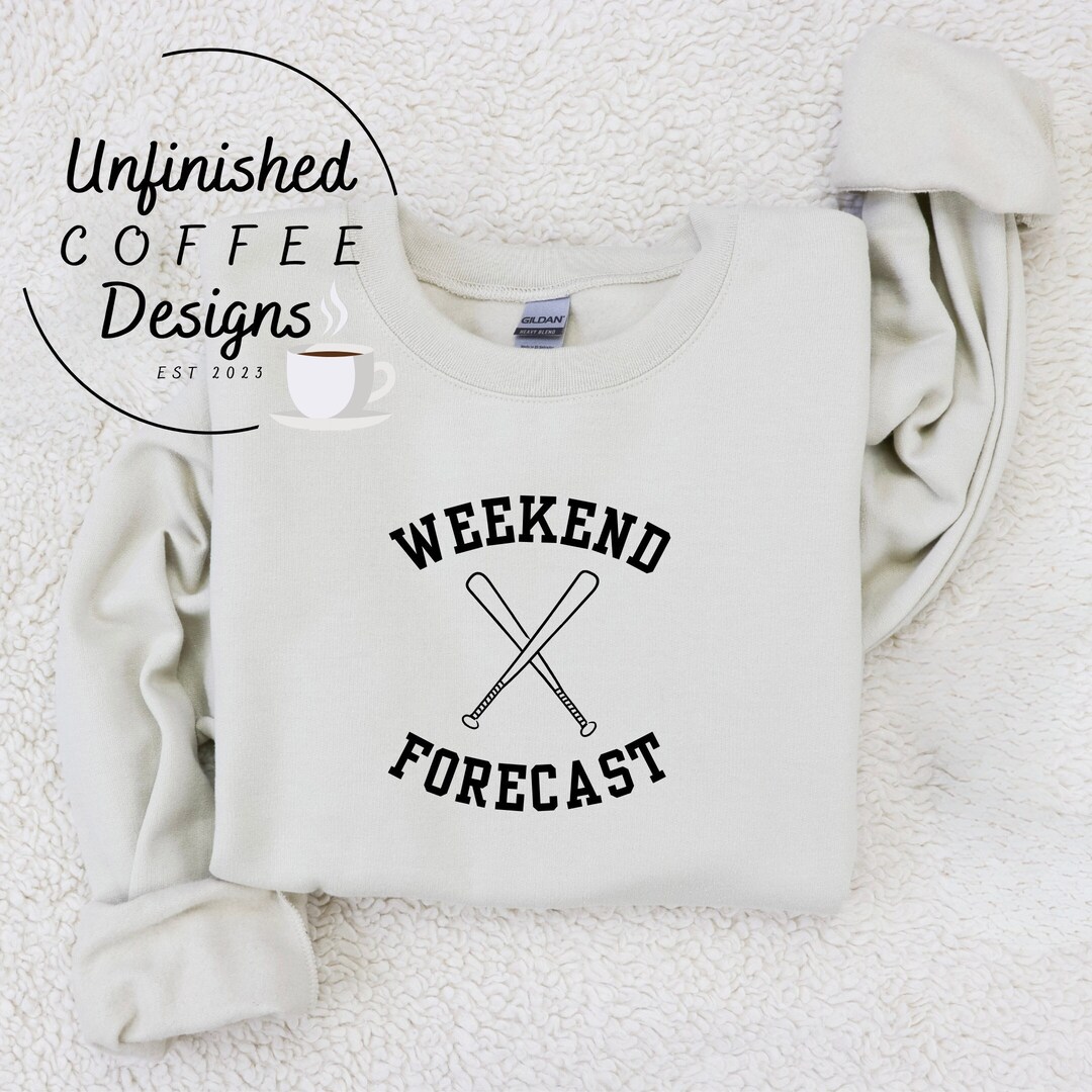 Weekend Forecast SVG PNG, Baseball Season Svg, Baseball Life Svg ...
