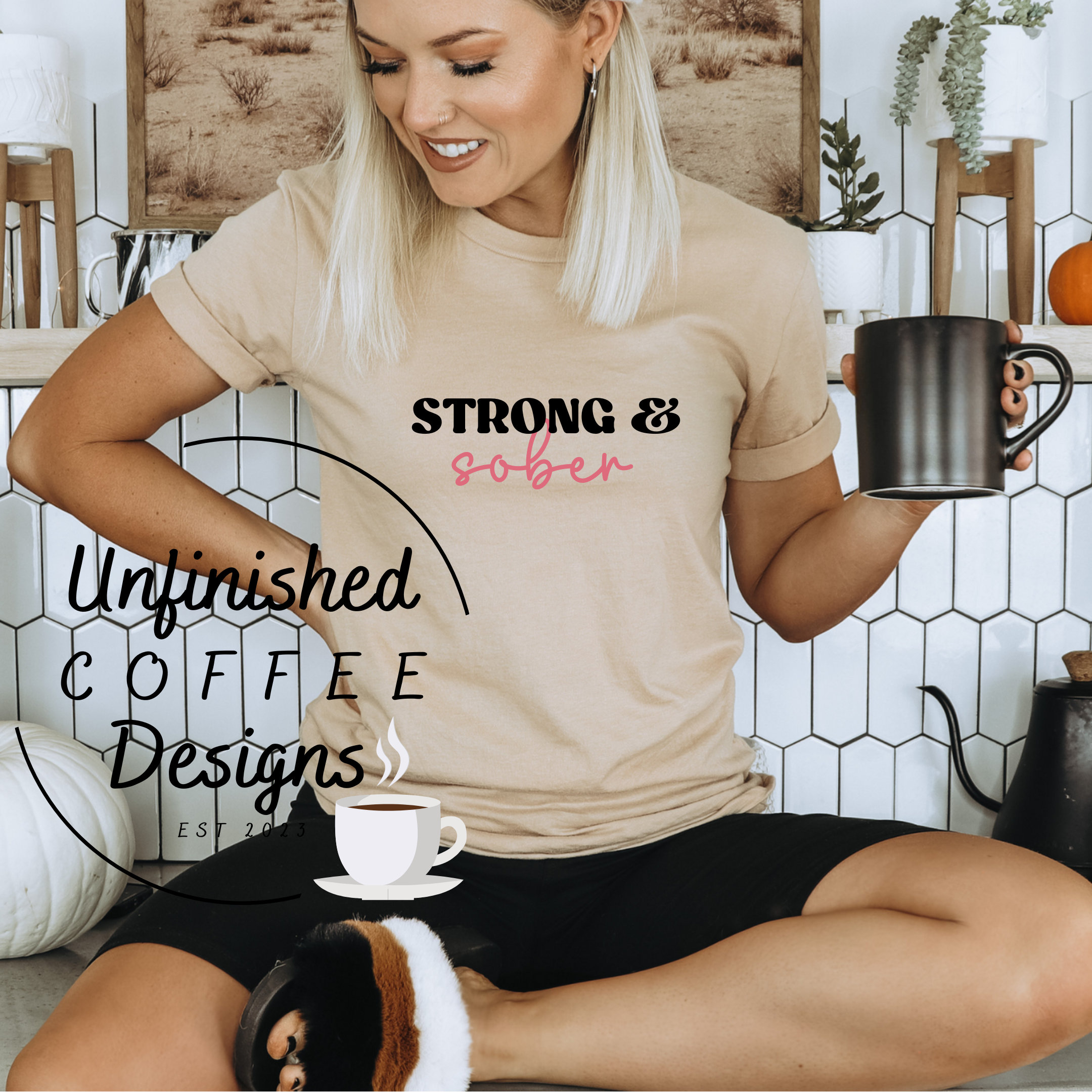 Strong & Sober SVG PNG, Strong Svg, Sober Svg, in My Sober Era Svg ...