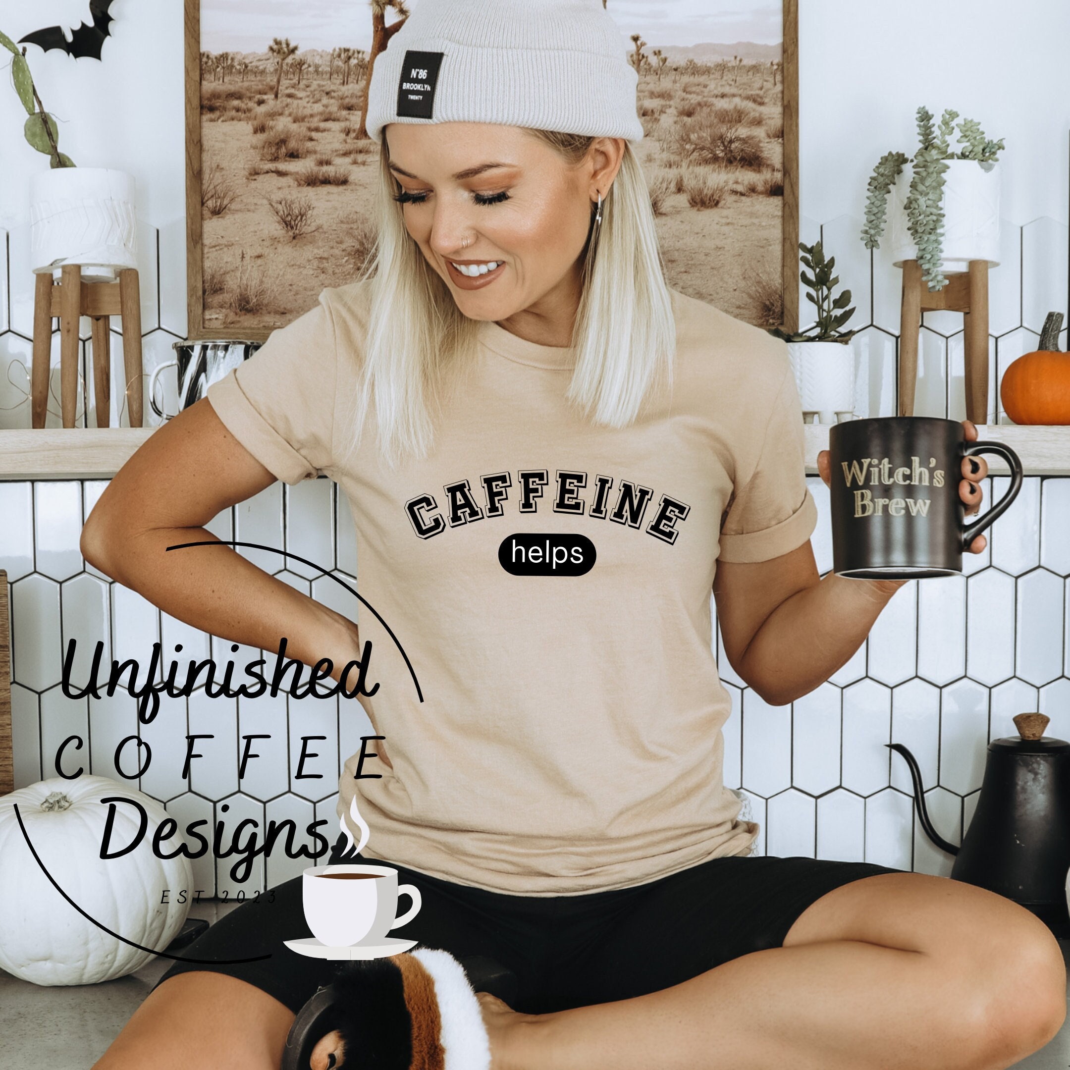 Caffeine Helps SVG PNG, Coffee Helps Svg, Coffee Lover Svg, Coffee Svg ...