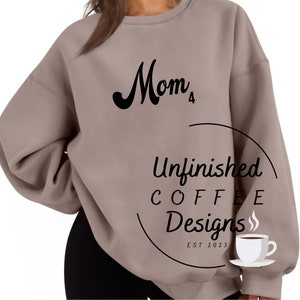 Mom of 4 SVG PNG, Mom 4 Svg, Mom Life Svg, Mom Svg, Mama Svg ...