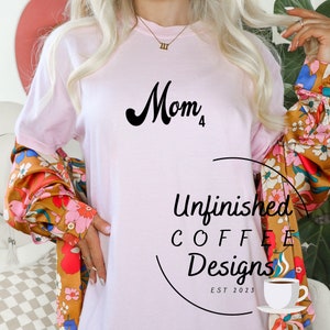 Mom of 4 SVG PNG, Mom 4 Svg, Mom Life Svg, Mom Svg, Mama Svg ...