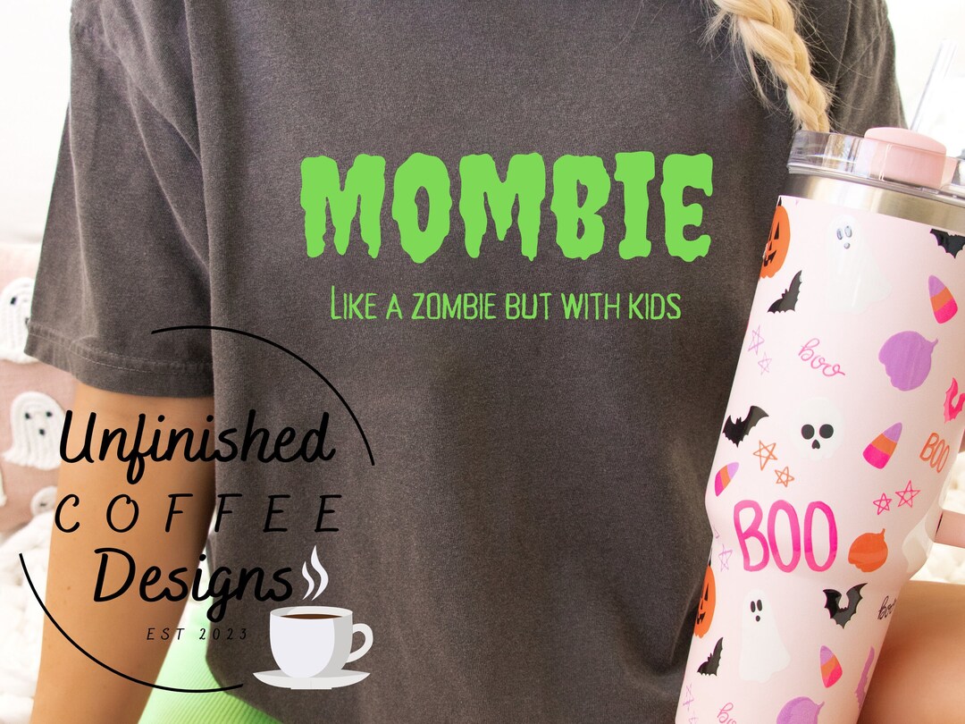Mombie Like a Zombie but With Kids Svg Zombie Svg Halloween - Etsy