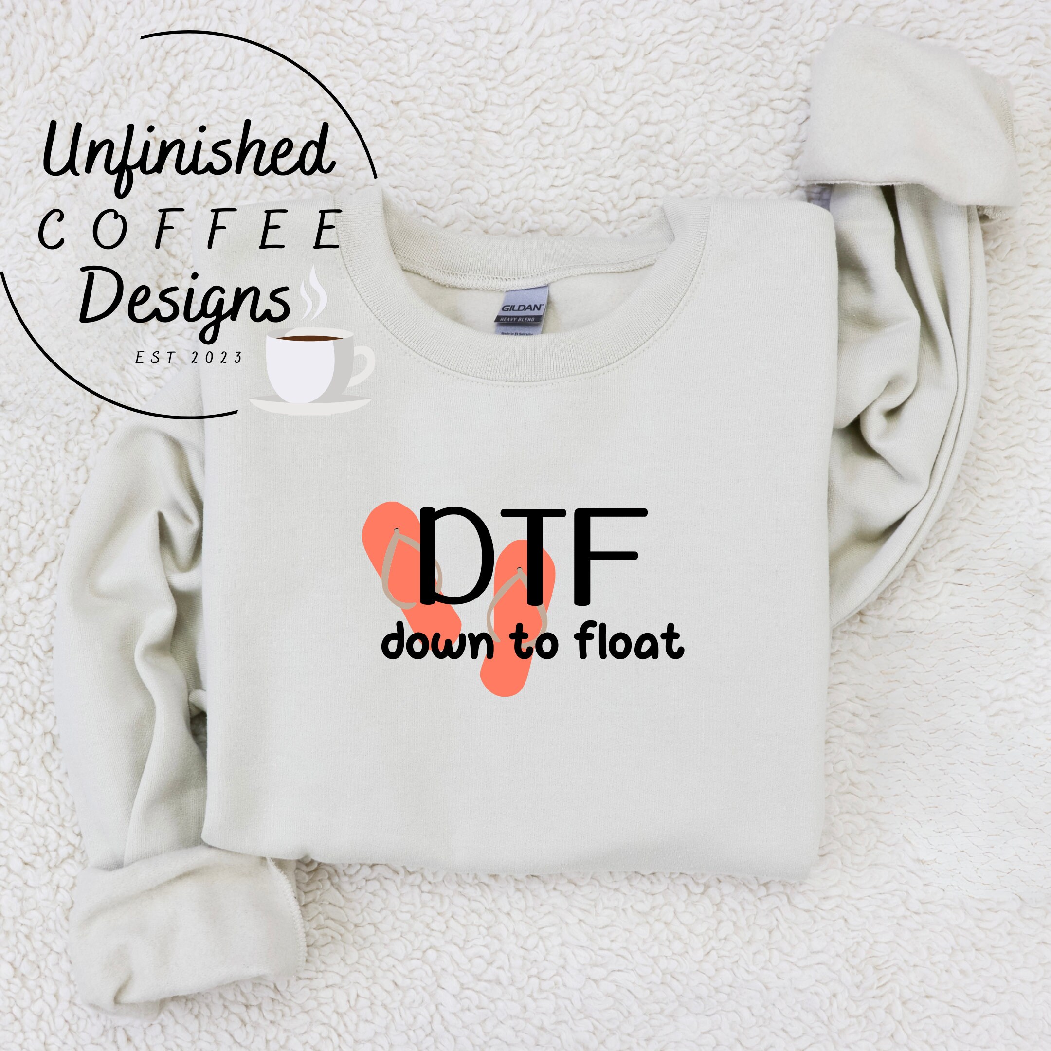 DTF Down to Float SVG PNG, Down to Float, Summer Svg, Summertime Svg ...