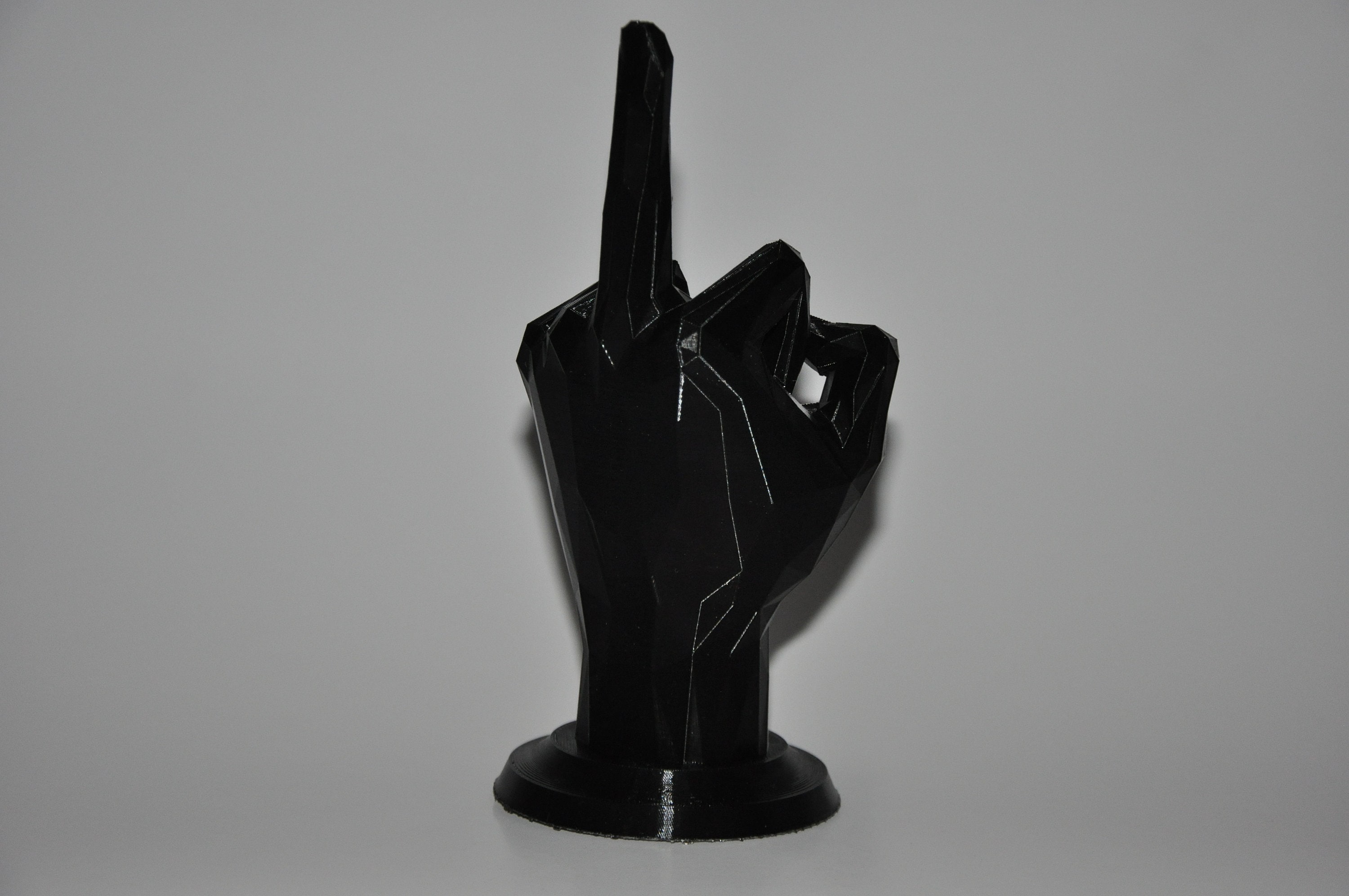 Middle Finger Hand Figure Modern Style Sculpture - Etsy