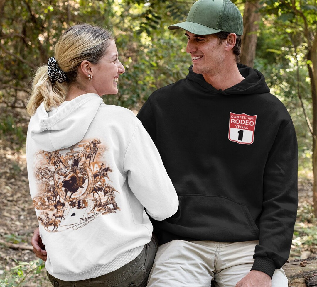 Rodeo in Style With Our NFR Vegas Rodeo Inspired Heavy-blend Hooded ...