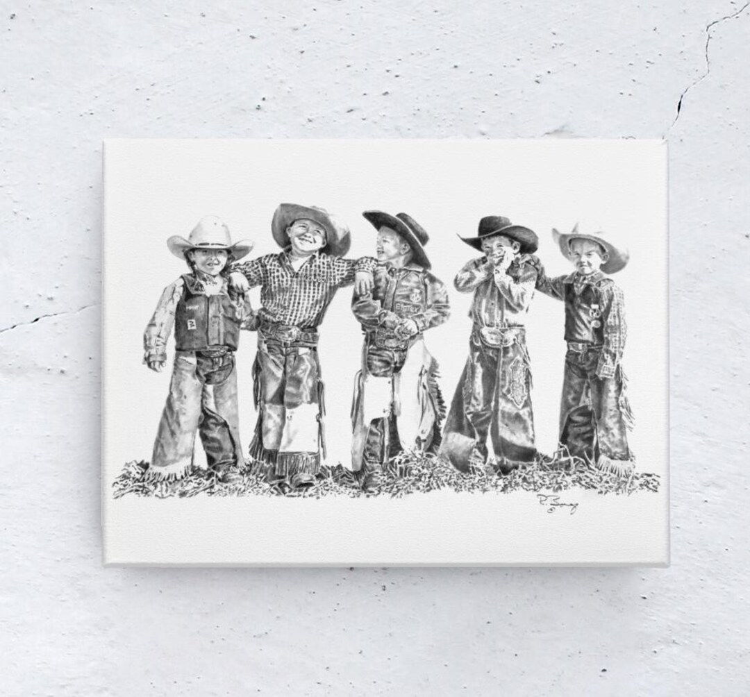 Mutton Busters, Museum-grade Paper Custom Print - Etsy