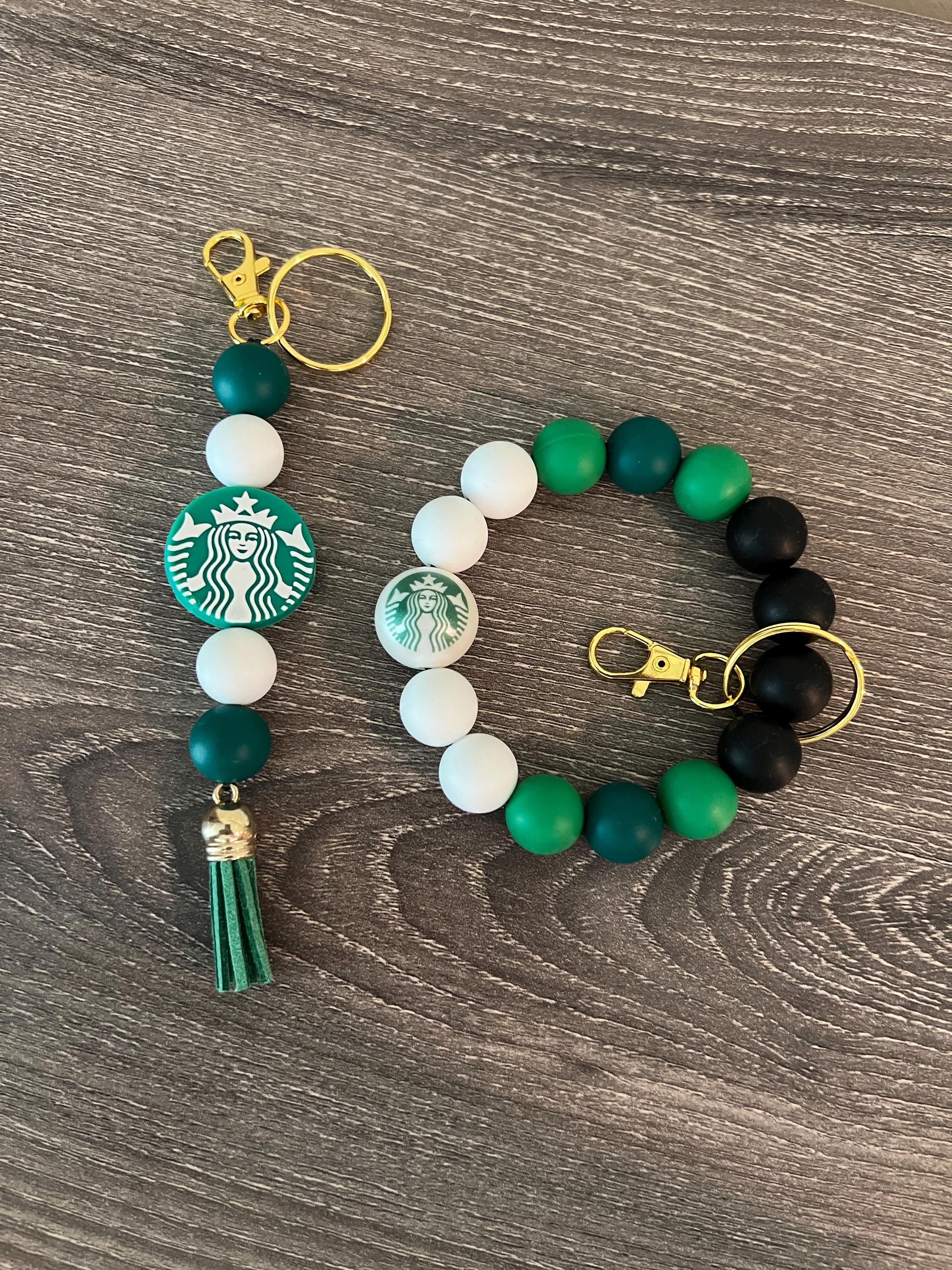 Custom “starbucks” Wristlets & Keychains - Etsy