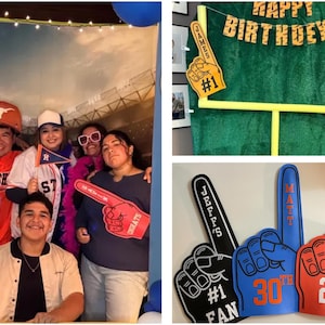 Customizable Foam Finger: Personalized Fan & Cheer Gear - Etsy