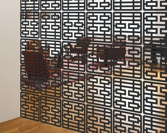 Interior Partition, Modular Wall Panels Screen, Wooden Decoratives ...