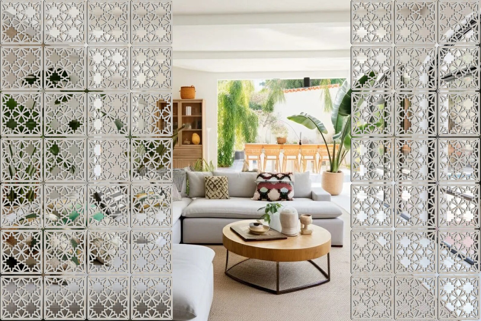 Room Divider Panels, Suspended Wooden Partitions, Room Dividing Panels ...