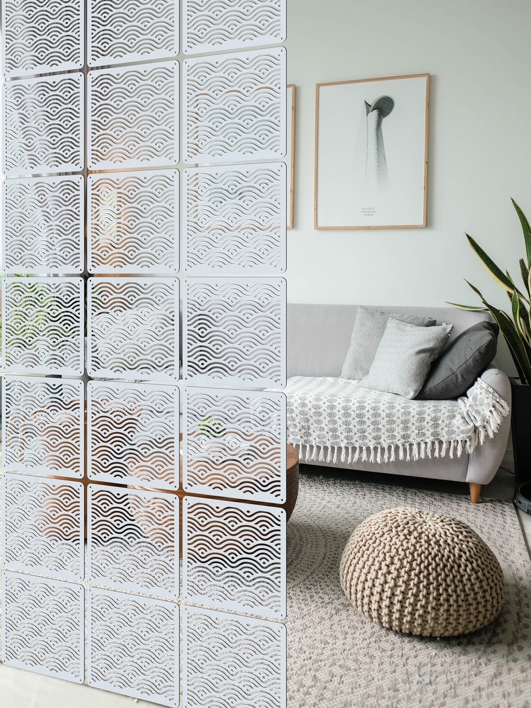 Room Divider Screen, Wall Divider, Hanging Room Partition, Privacy ...