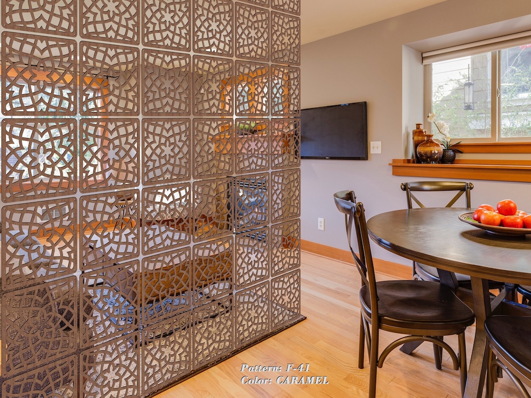 Room Divider, Wooden Room Divider, Room Partition, Privacy Room Divider ...