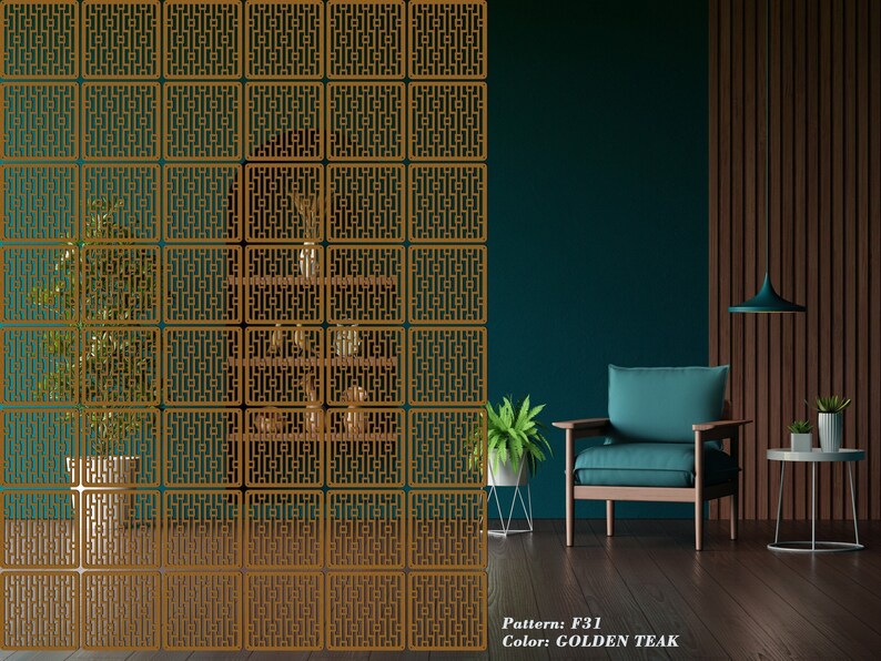 Room Divider Screen, Room Separator, Wooden Hanging Room Divider Panels ...